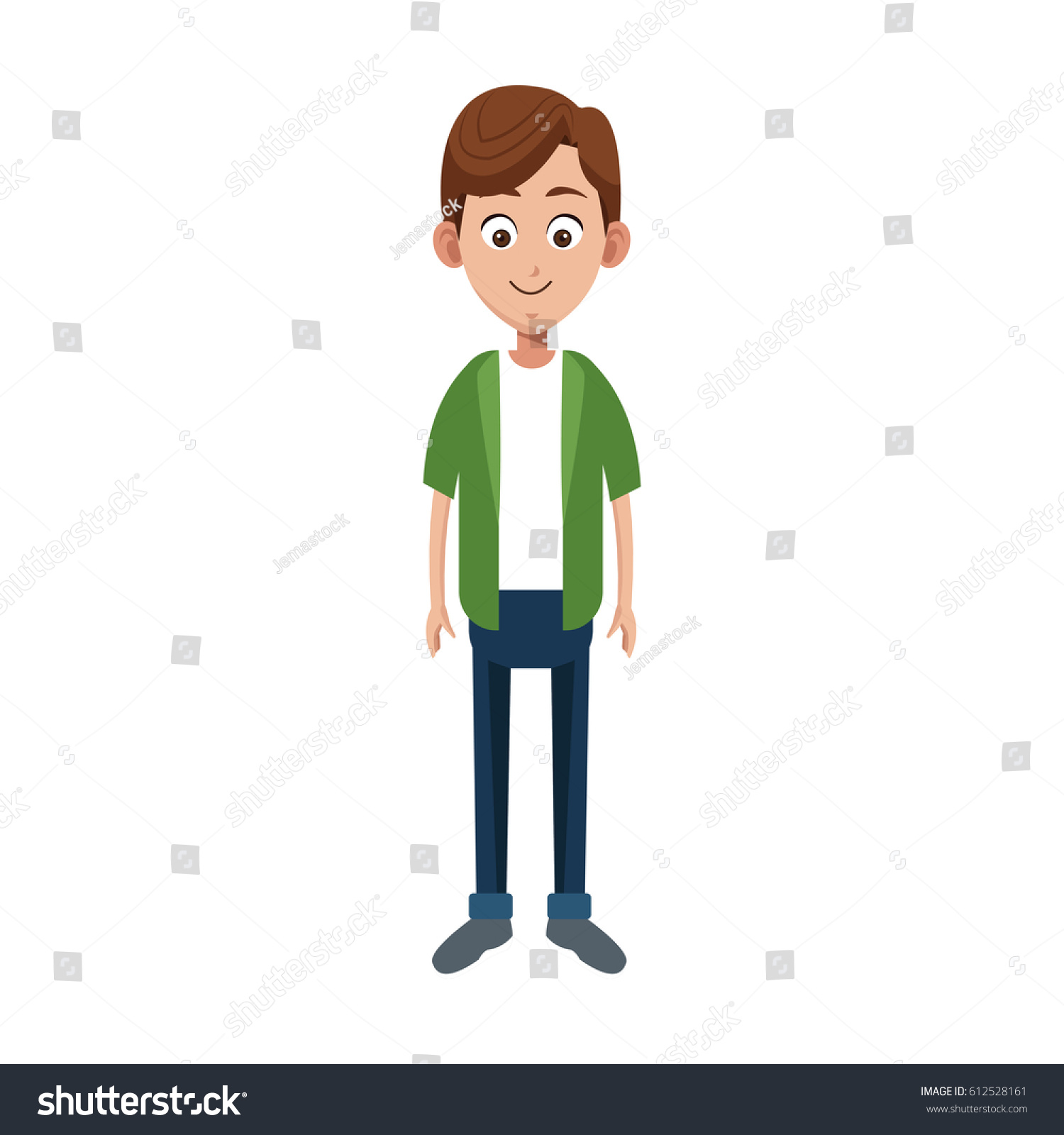 Boy Cartoon Icon: เวกเตอร์สต็อก (ปลอดค่าลิขสิทธิ์) 612528161 | Shutterstock