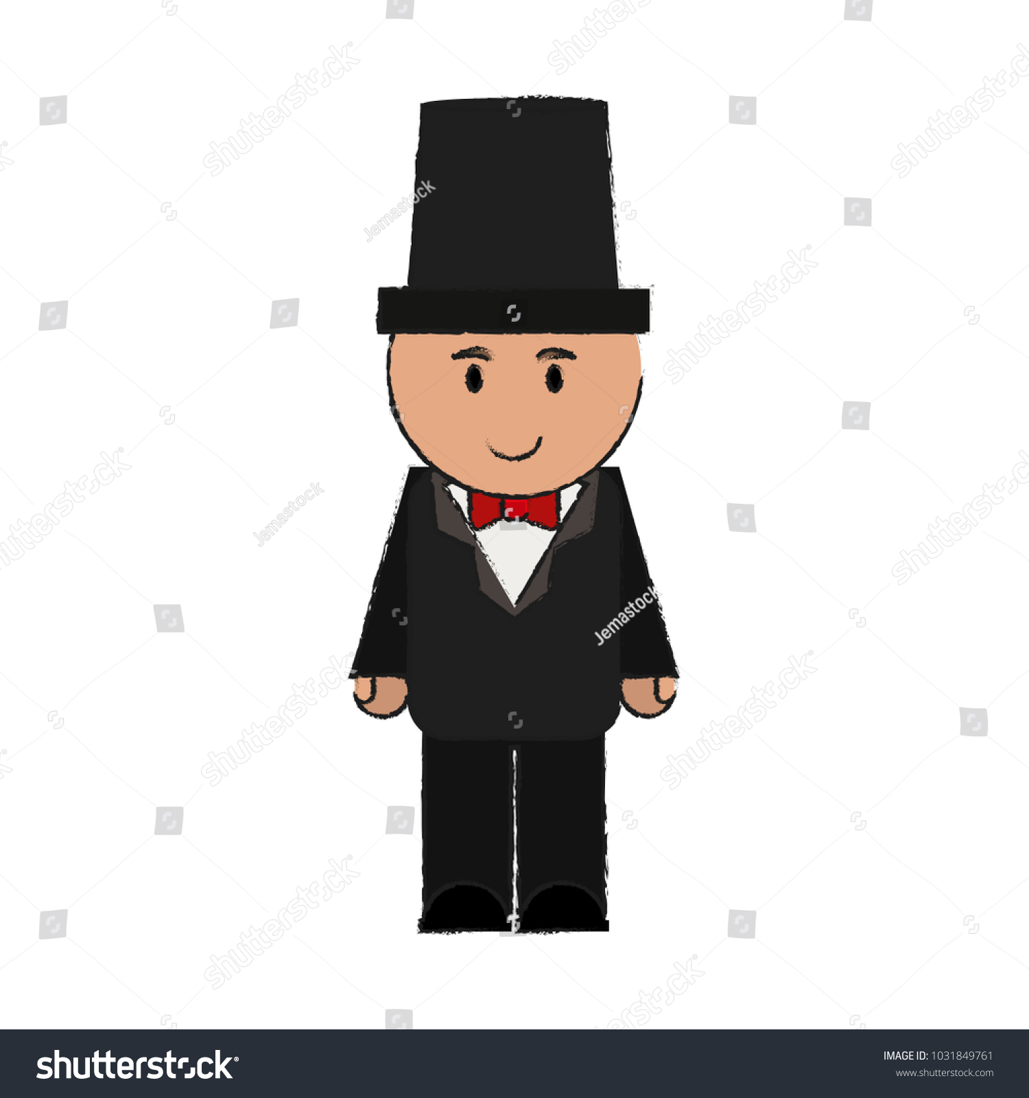 Boy Cartoon Suit Design Stock Vector (Royalty Free) 1031849761 ...