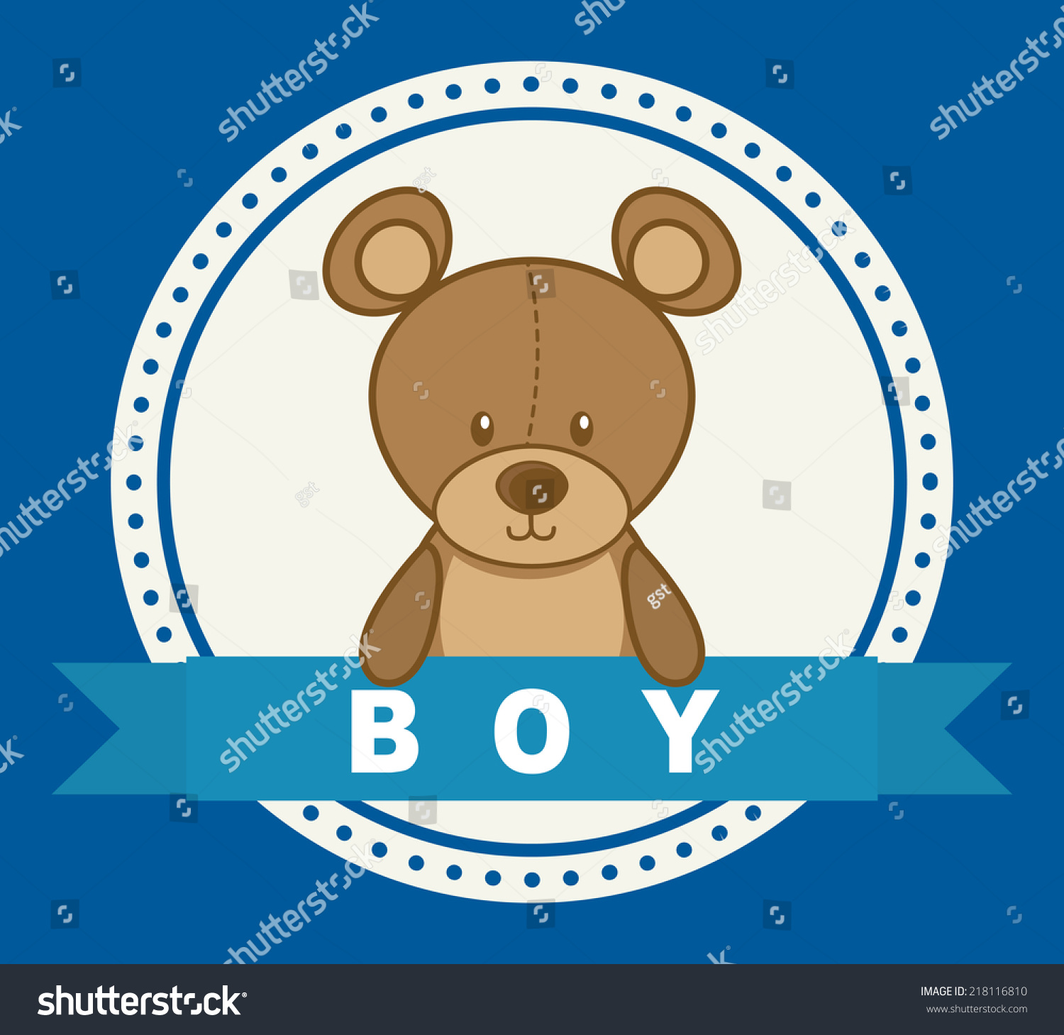 Boy Graphic Designvector Illustration Stock Vector (Royalty Free) 218116810