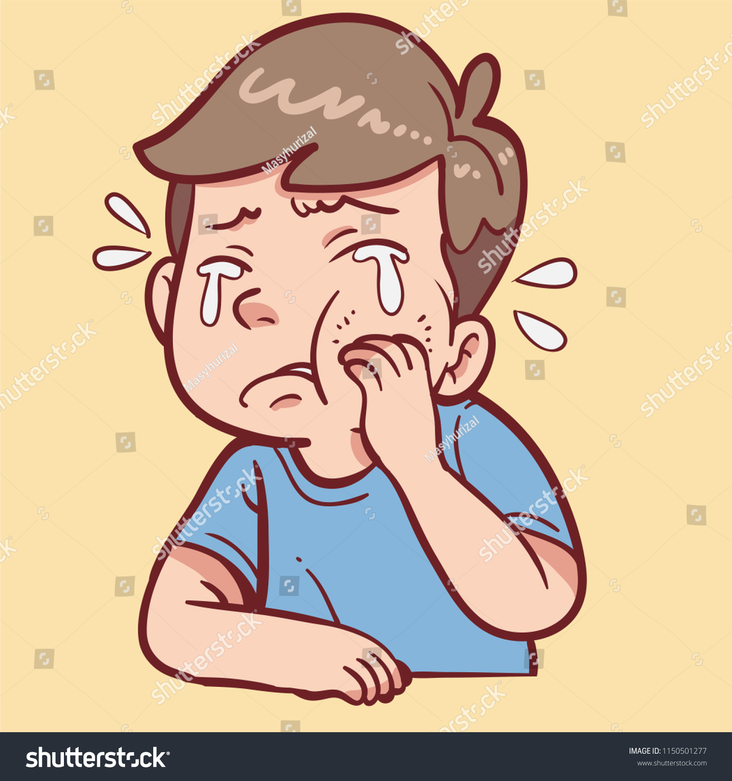 Boy Having Toothache Stock Vector (Royalty Free) 1150501277 | Shutterstock