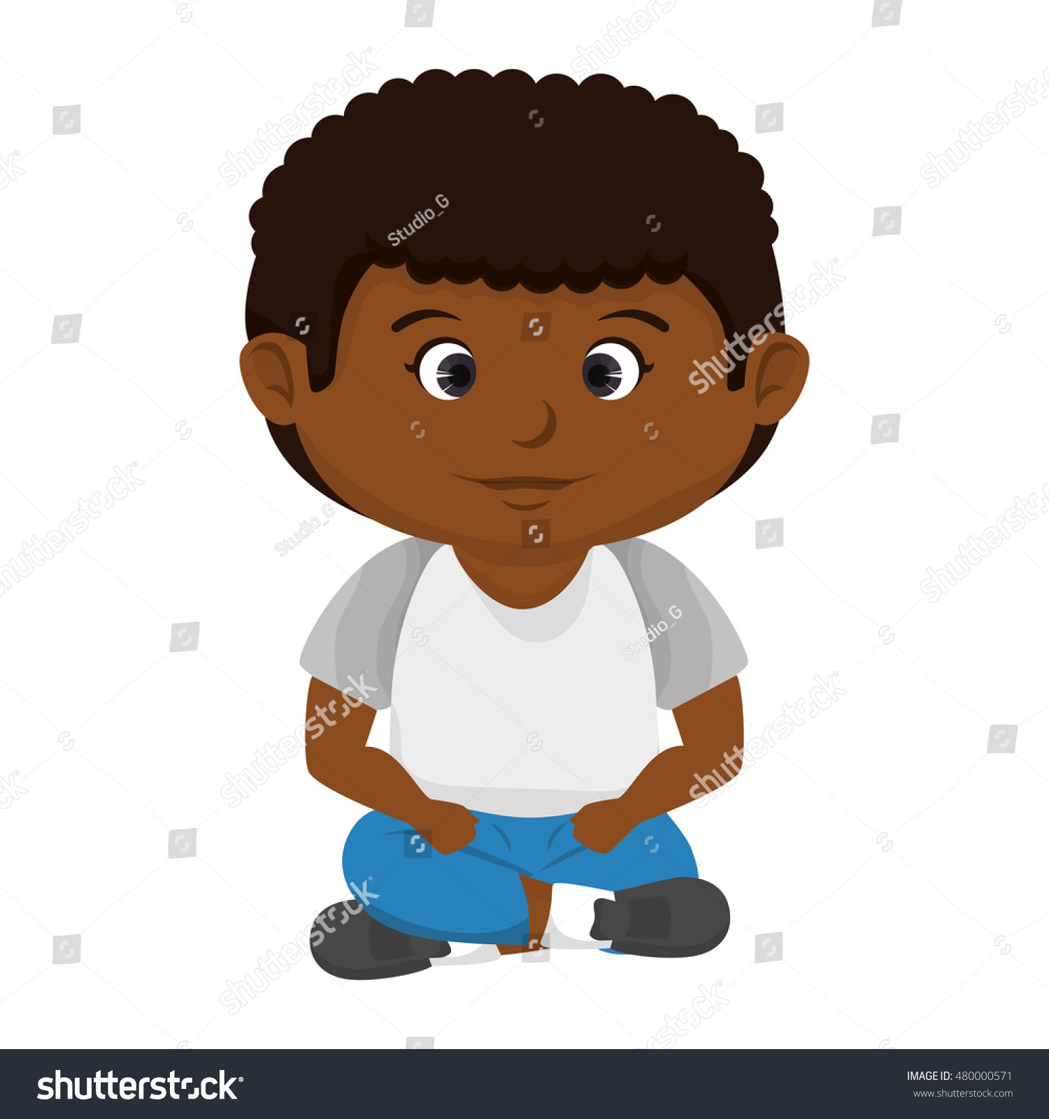 Boy Kid Cartoon Stock Vector (Royalty Free) 480000571