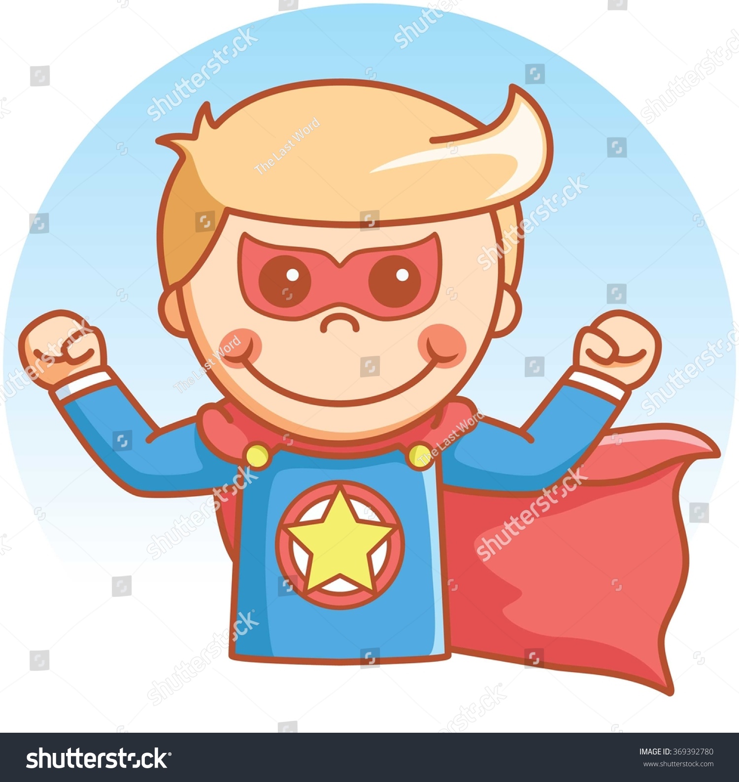 Boy Super Power Stock Vector (Royalty Free) 369392780 | Shutterstock