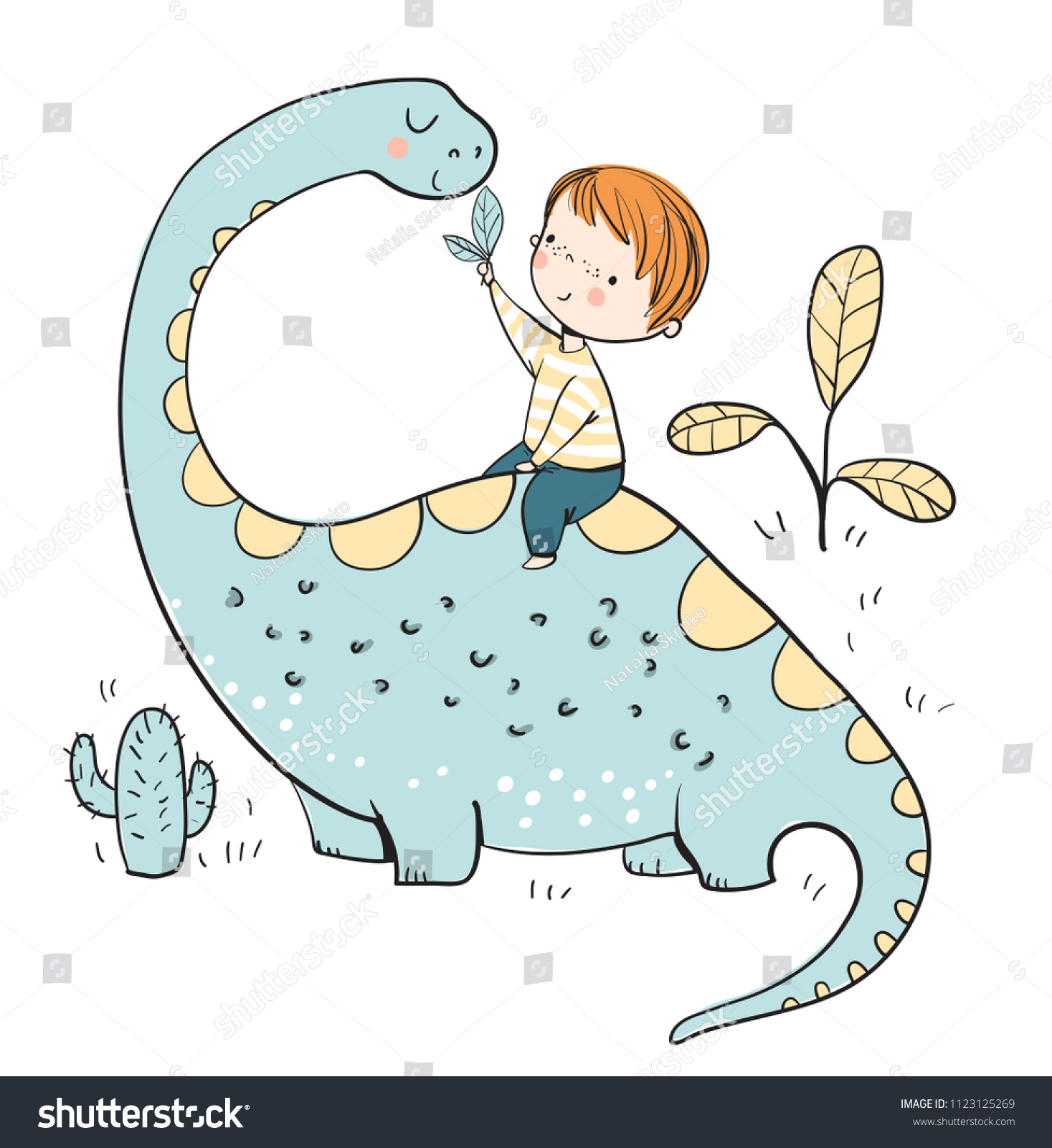 Boy Dinosaur: เวกเตอร์สต็อก (ปลอดค่าลิขสิทธิ์) 1123125269 | Shutterstock