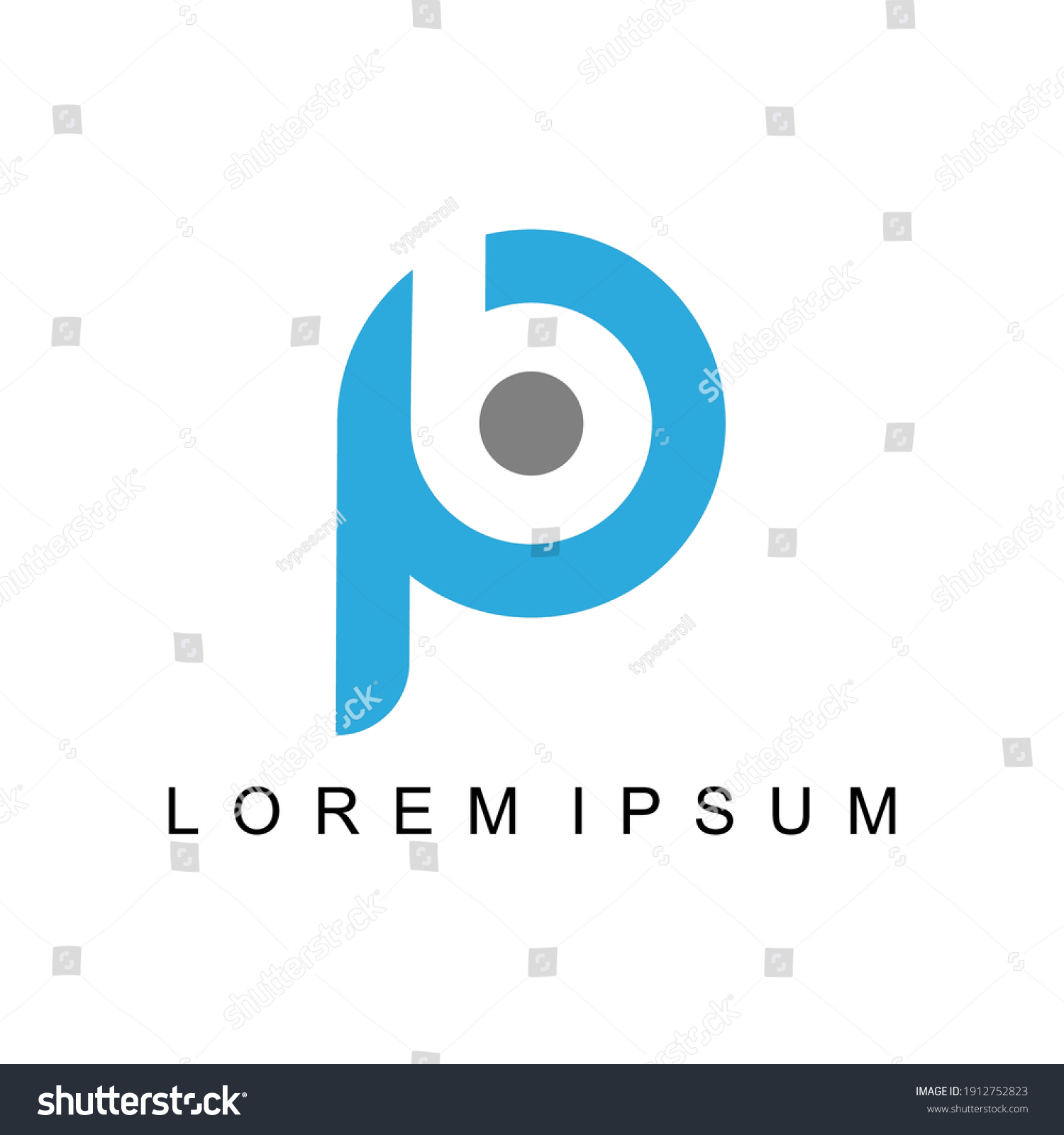 Bp Logo Design Bp Vector Logotype: เวกเตอร์สต็อก (ปลอดค่าลิขสิทธิ์ ...