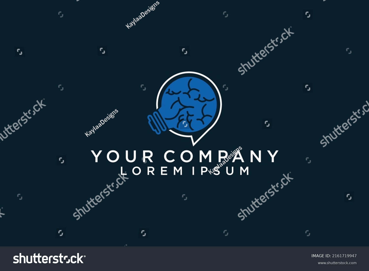 Brain Consulting Logo Design Smart Digital Stock Vector (Royalty Free ...