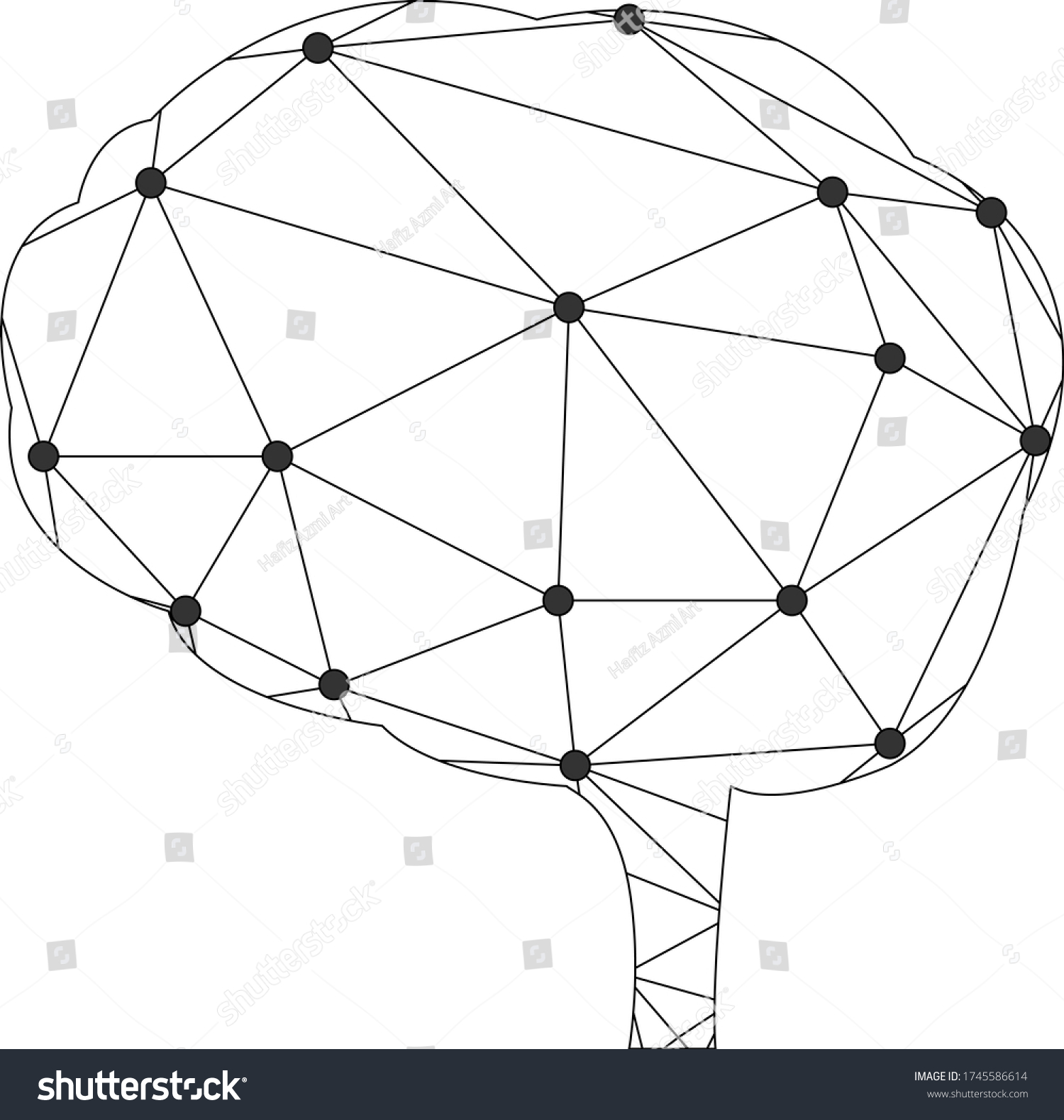 Brain Puzzle Thinking Expression Stock Vector (Royalty Free) 1745586614 ...