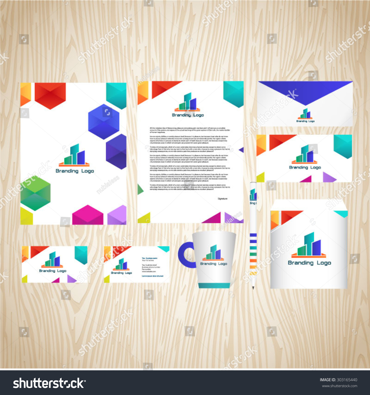 Branding Design Stock Vector (Royalty Free) 303165440 | Shutterstock
