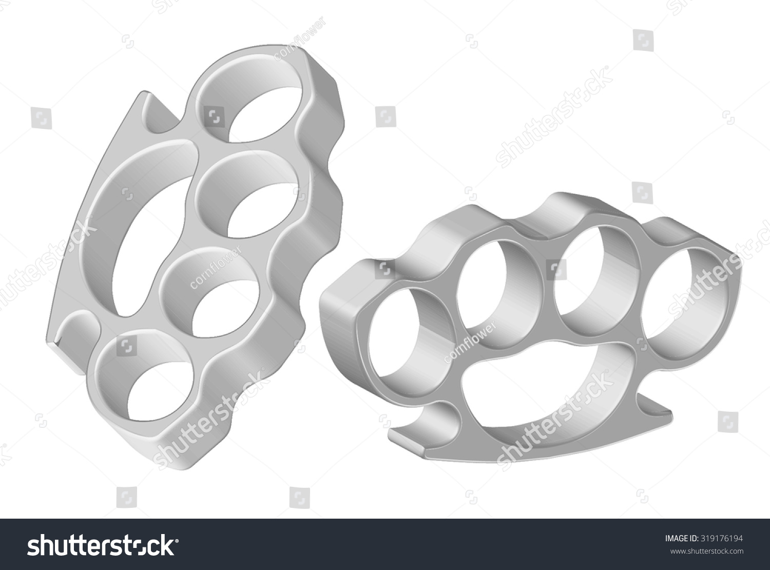 Brass Knuckles Vector Illustration: Vector có sẵn (miễn phí bản quyền ...
