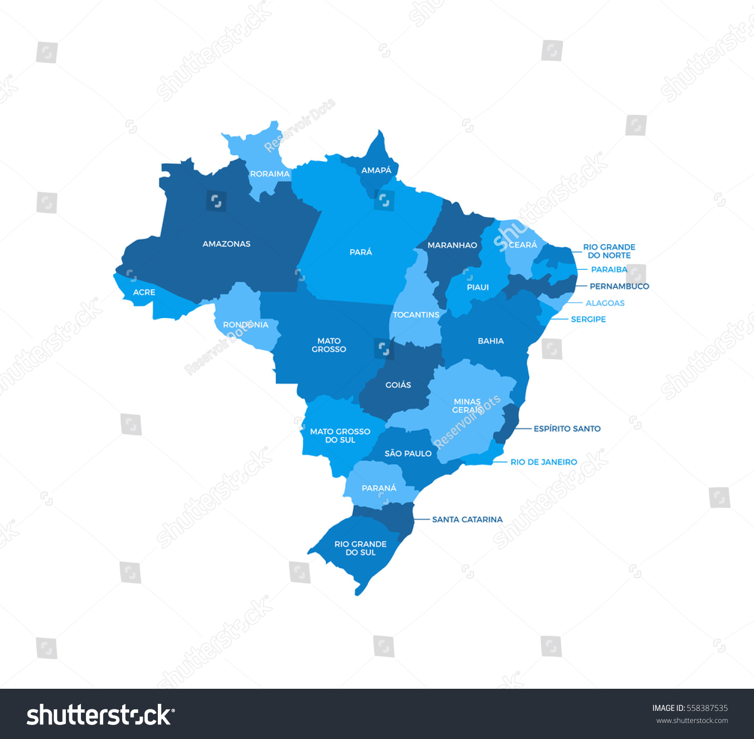 11.976 imagens de Mapa politico brasil Imagens, fotos stock e vetores ...