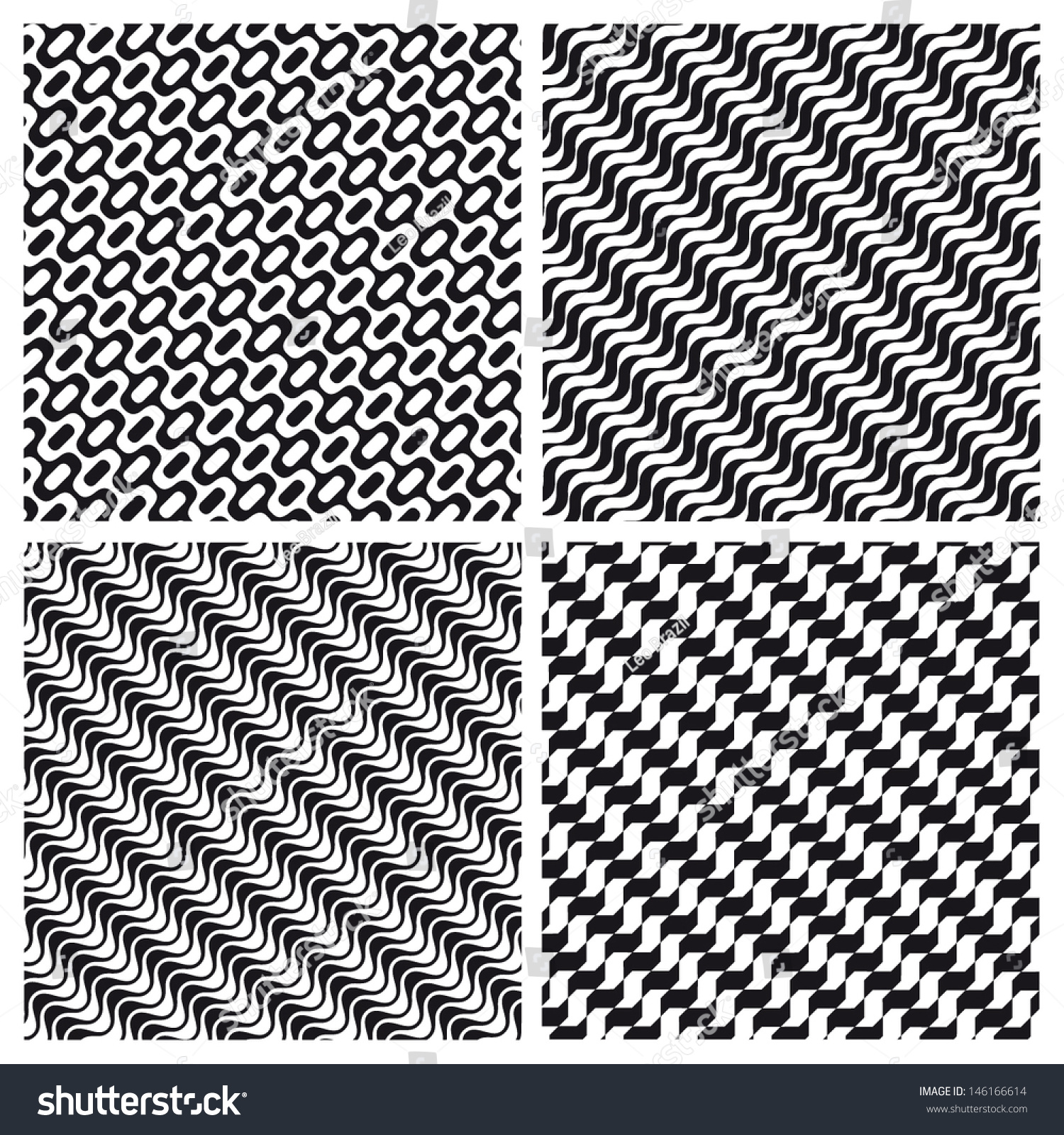 Brazilian Street Pattern Stock Vector Illustration 146166614 : Shutterstock