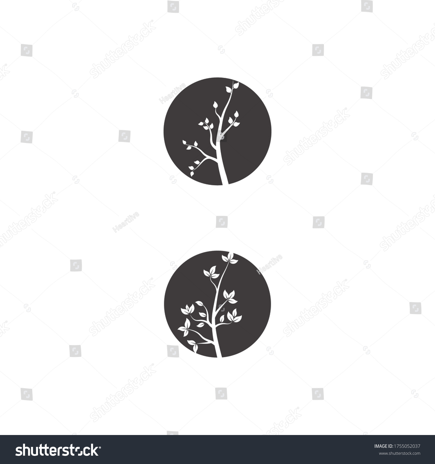 Breach Logo Template Vector Symbol Nature Stock Vector (Royalty Free ...
