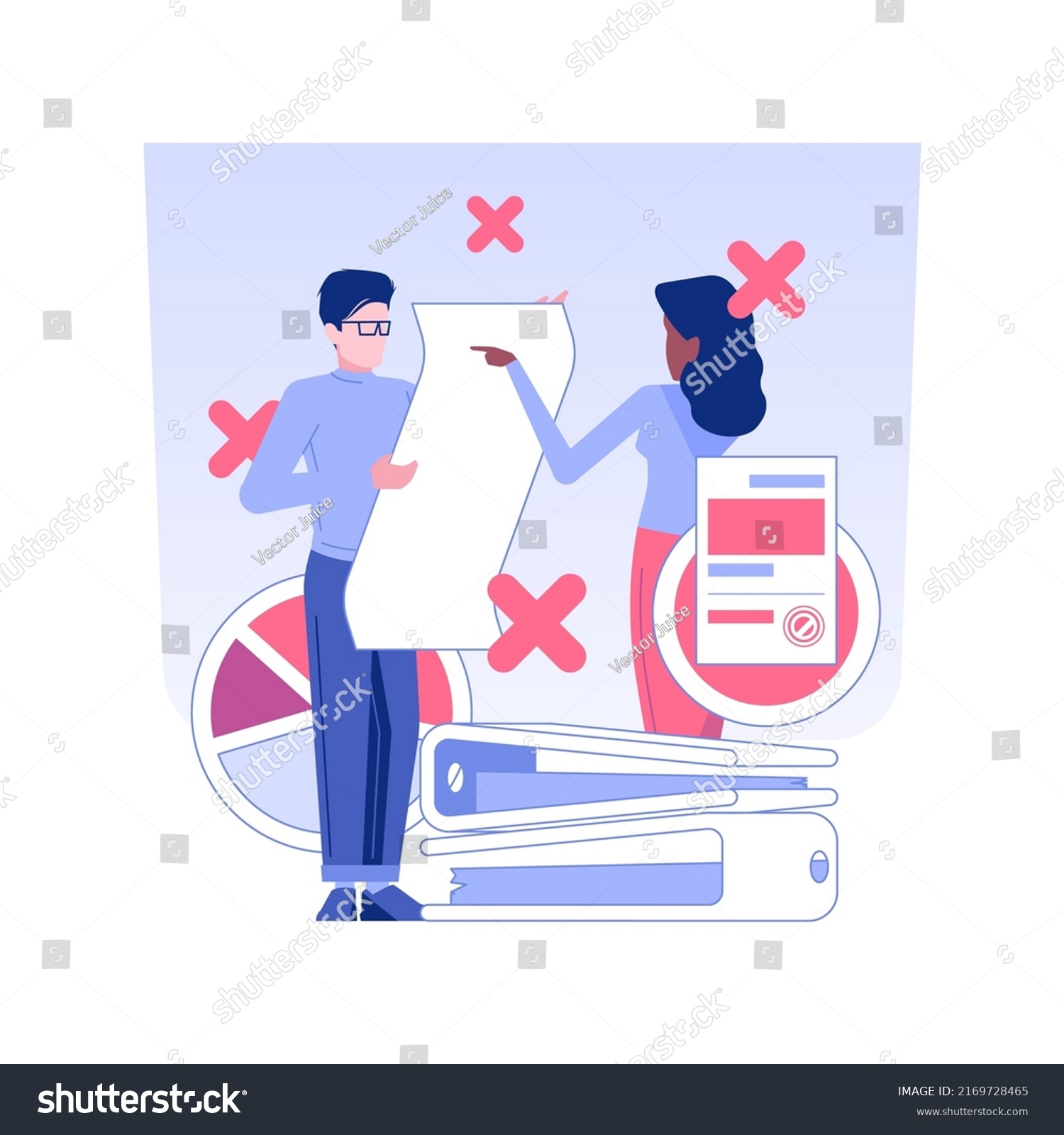 Breach Employment Agreement Isolated Concept Vector Stock Vector ... Breach Employment Agreement Isolated Concept Vector Stock Vector ...