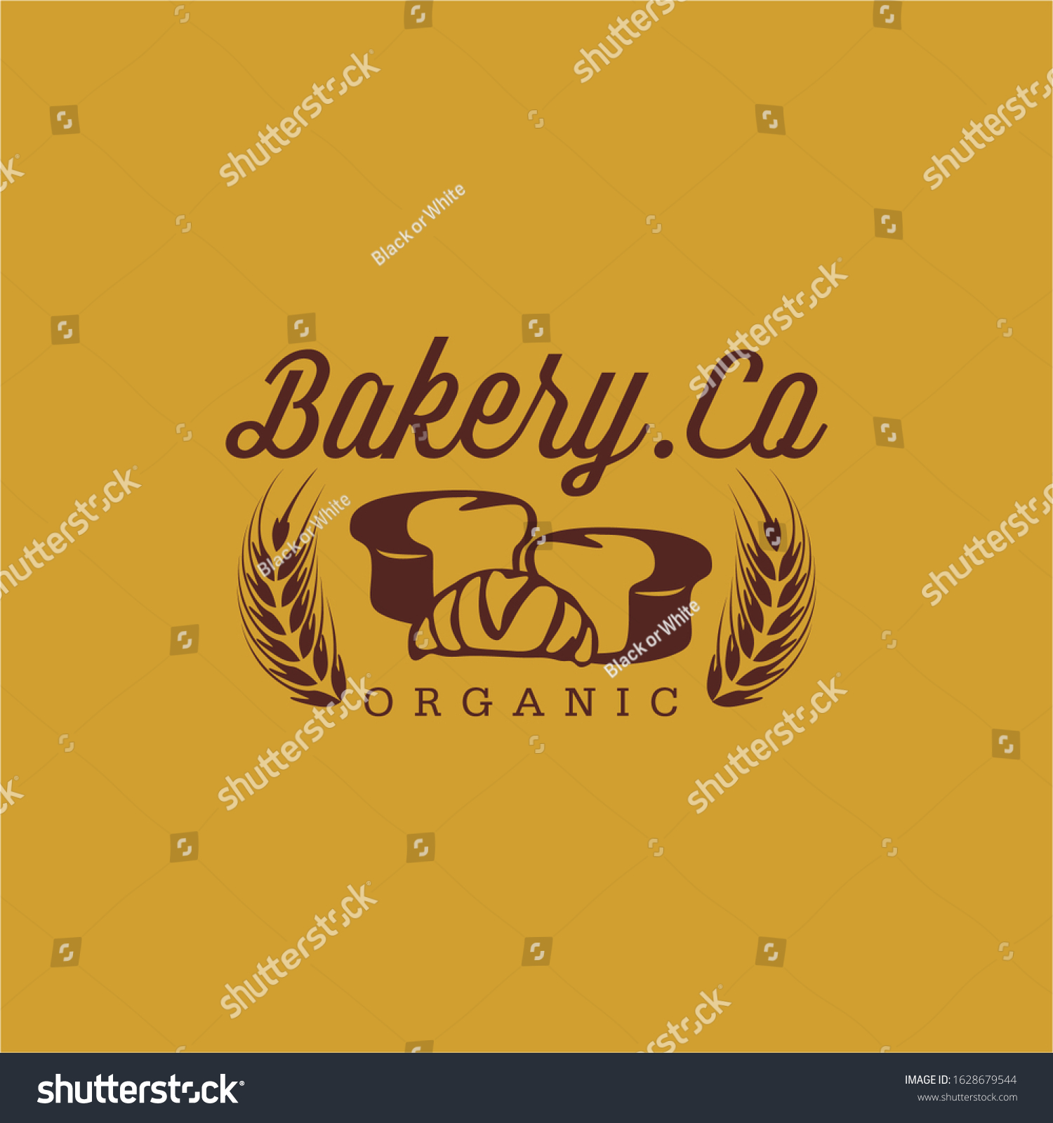 Bread Bakery Logo Design Vector Template Stock Vector (Royalty Free ...