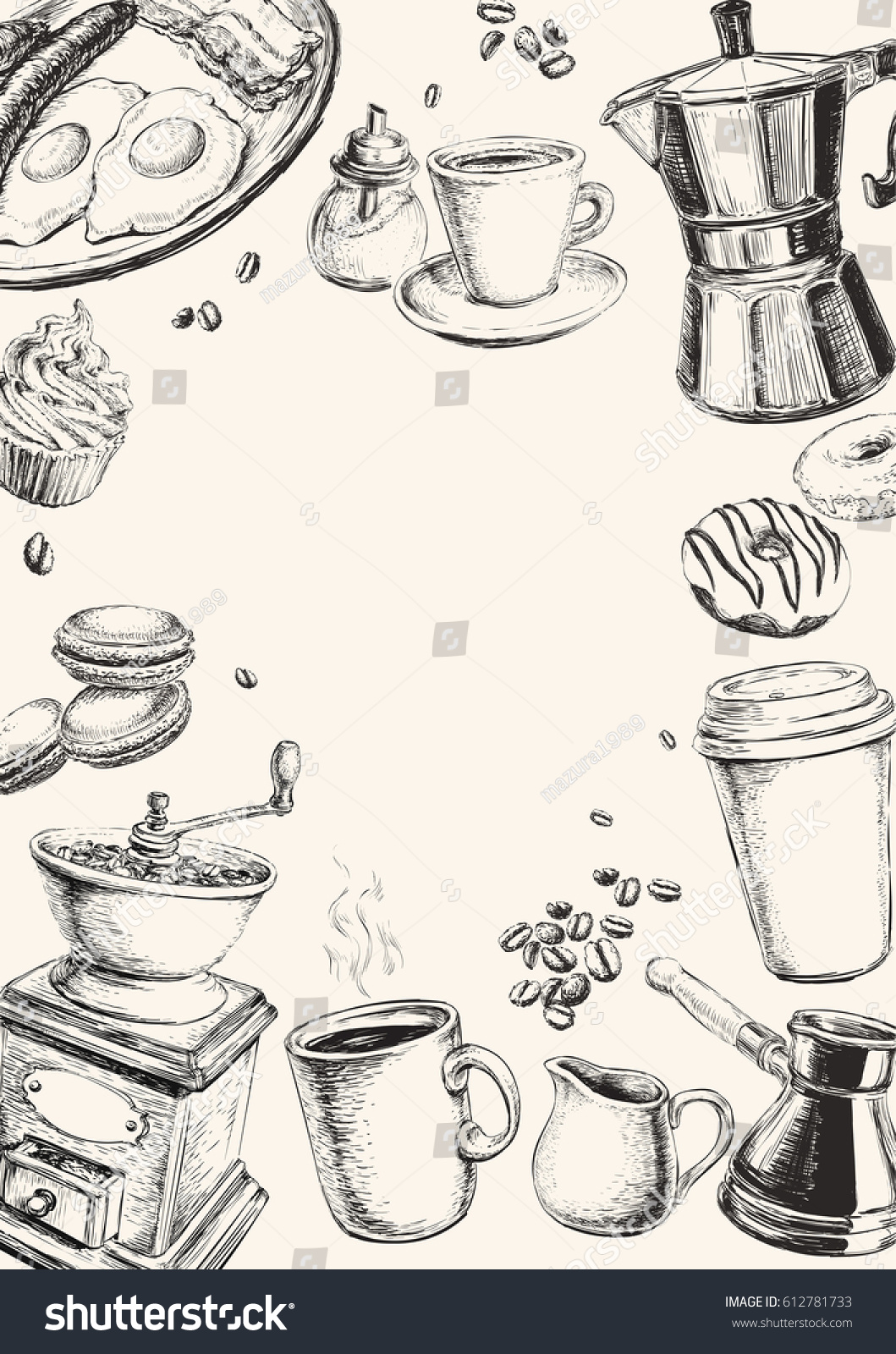 8,095 Cafeteria hand draw Images, Stock Photos & Vectors | Shutterstock
