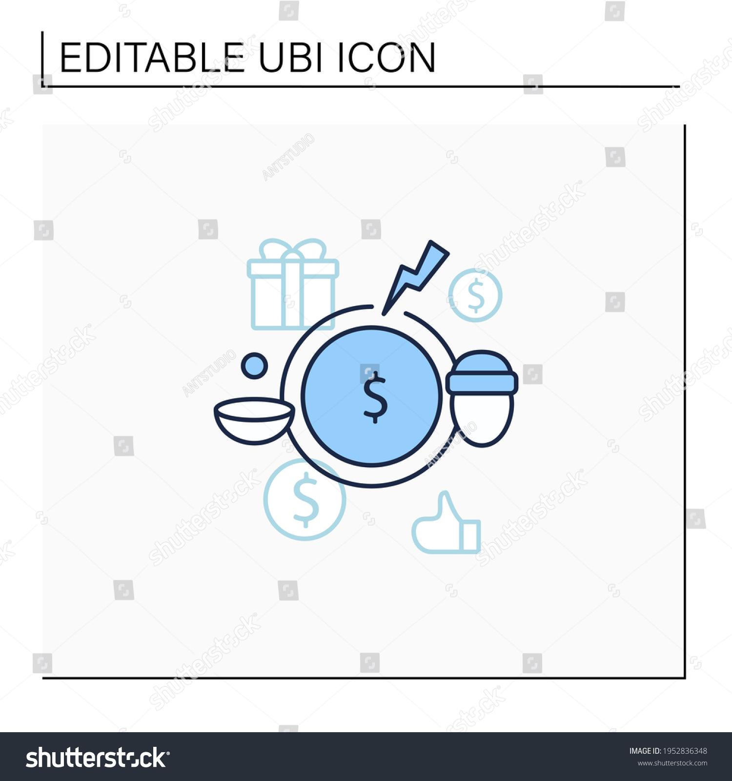 Breaking Poverty Cycle Line Icon Unemployment Stock Vector (Royalty ... Breaking Poverty Cycle Line Icon Unemployment Stock Vector (Royalty ...