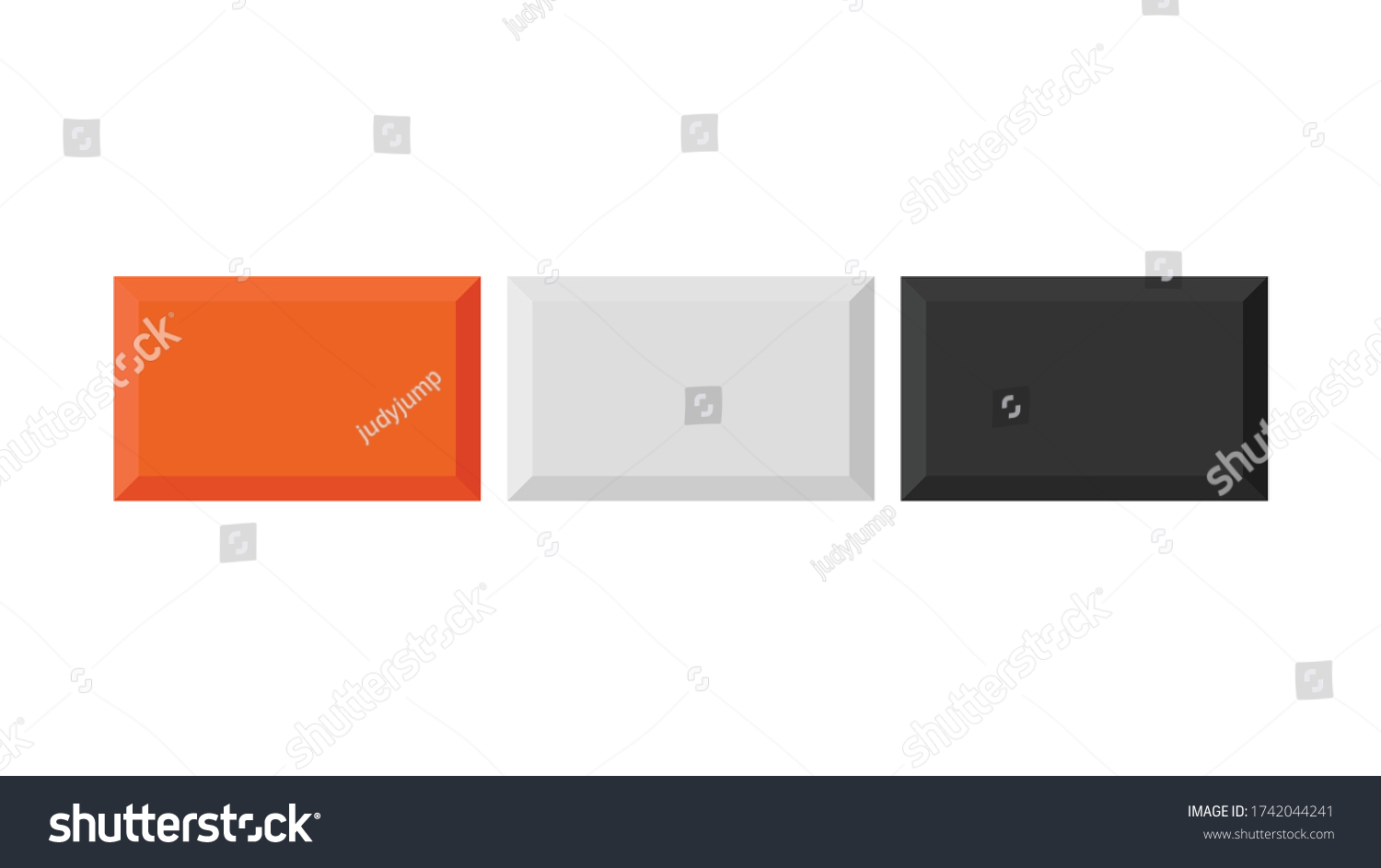 Brick Symbol Vector Brick Set Logo Stock Vector (Royalty Free) 1742044241