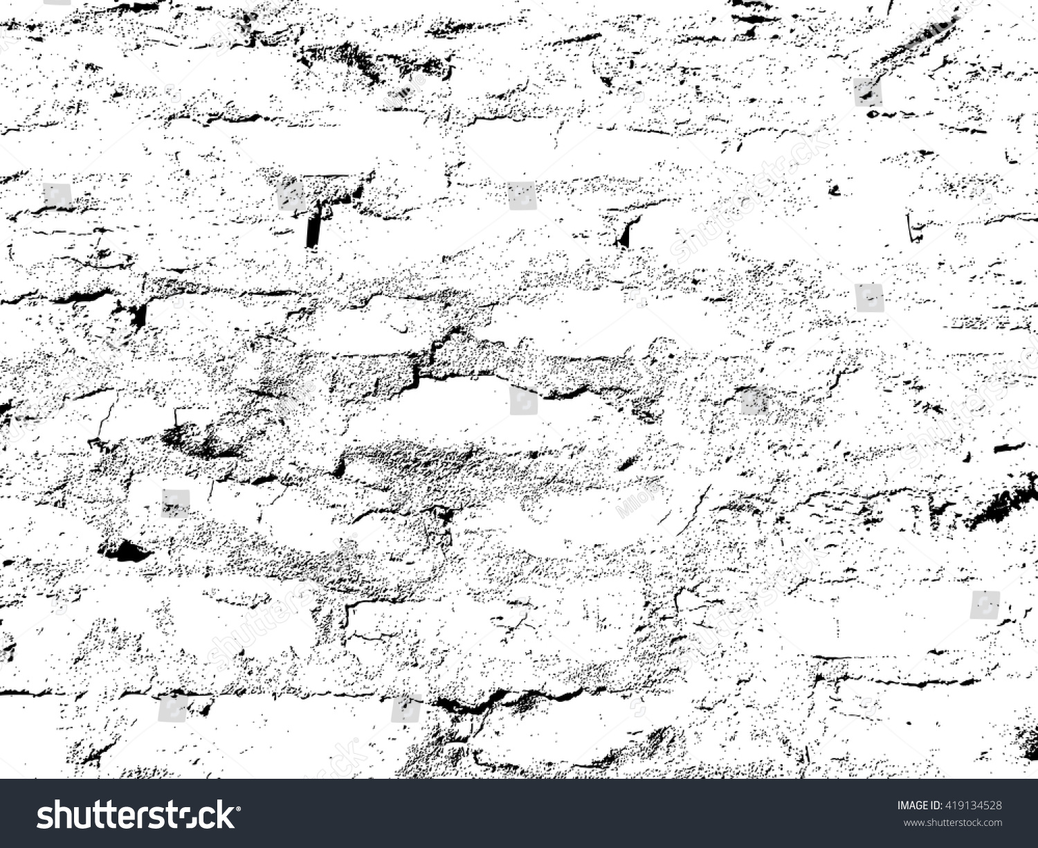 Brick Wall Overlay Texture Stock Vector (Royalty Free) 419134528 ...