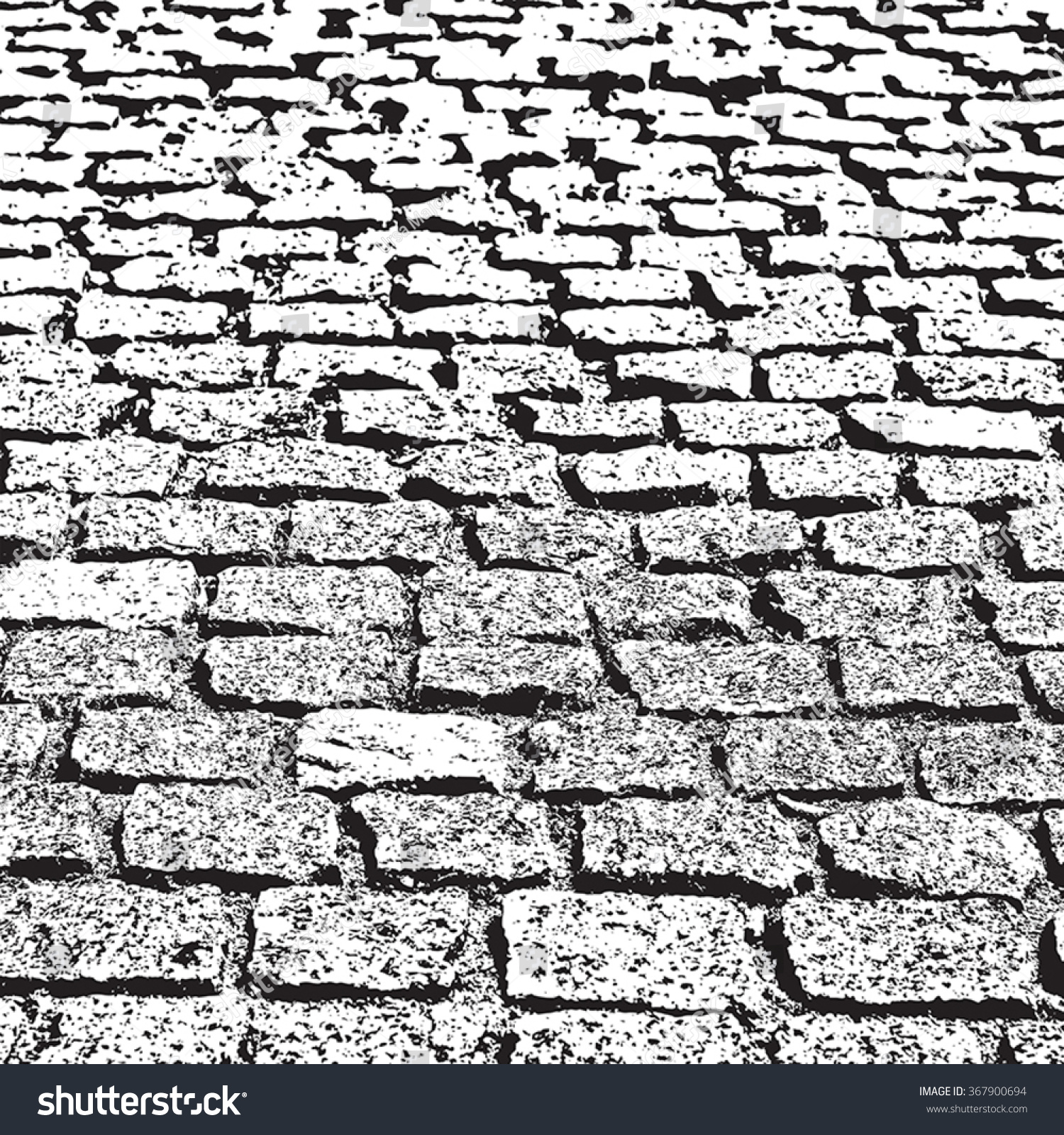 Brick Wall Overlay Texture Your Design Stock Vector (Royalty Free ...