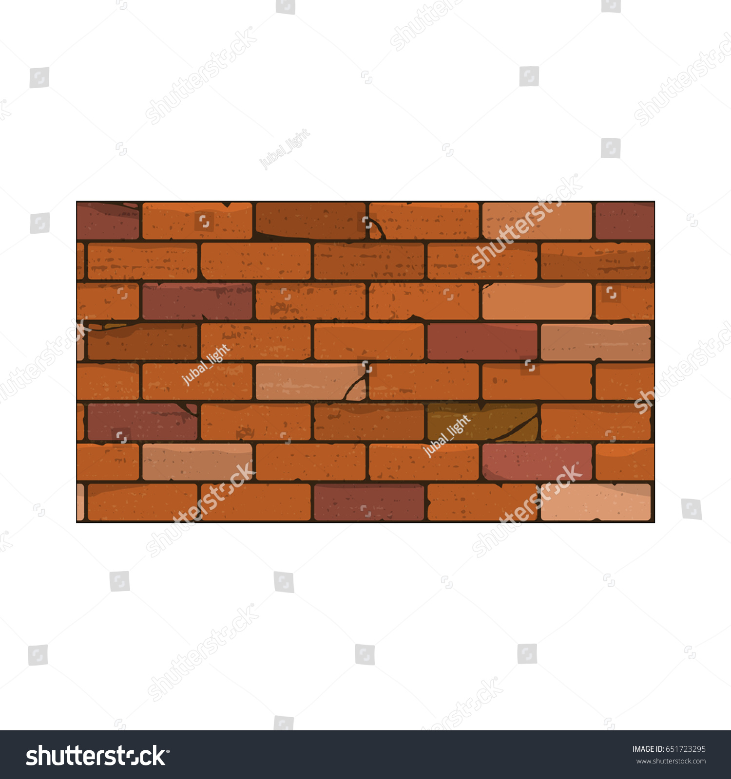 Brick Wall Seamless Texture Pattern Continuous: เวกเตอร์สต็อก (ปลอดค่า ...