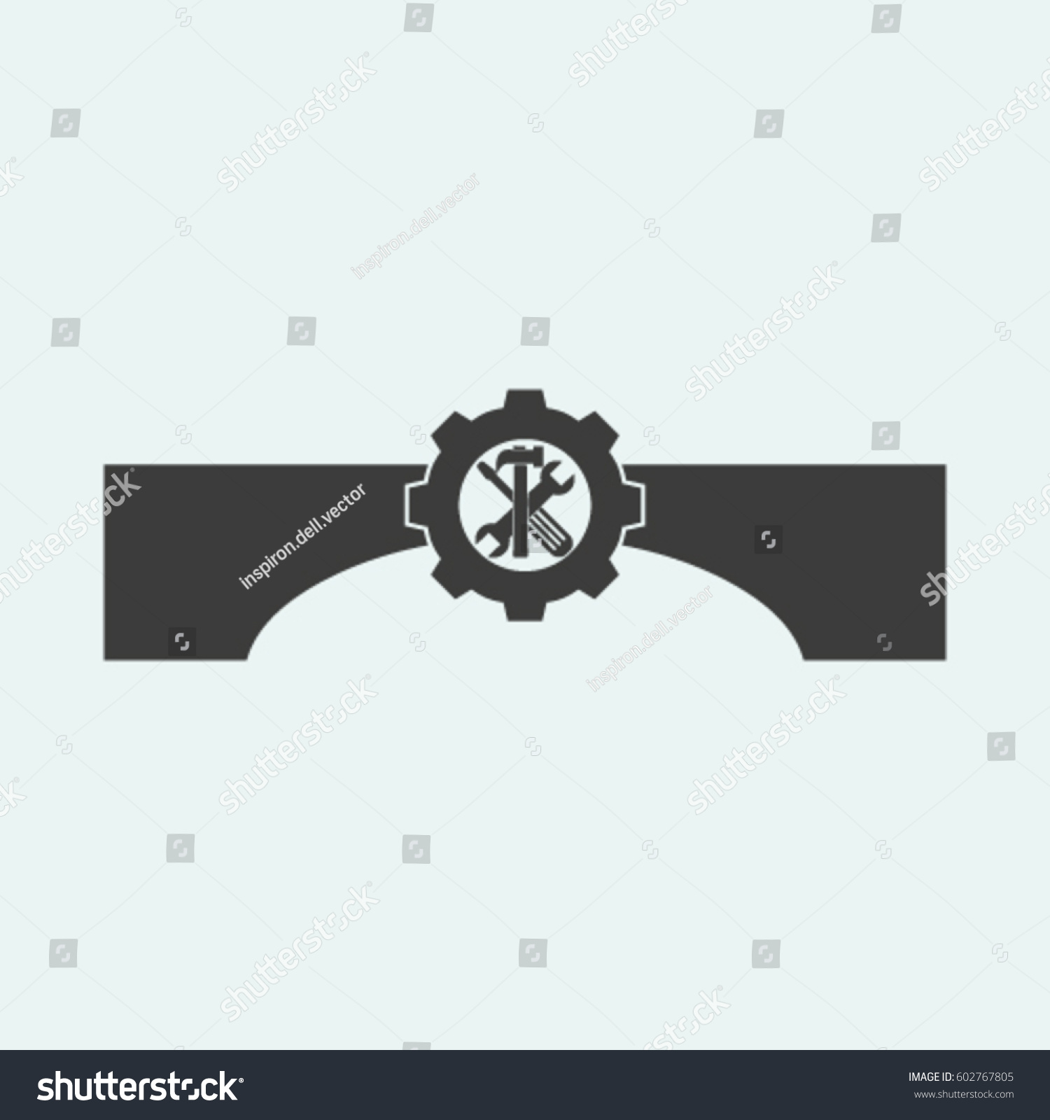 Bridge Repair Vector Icon Stock Vector (Royalty Free) 602767805 ...