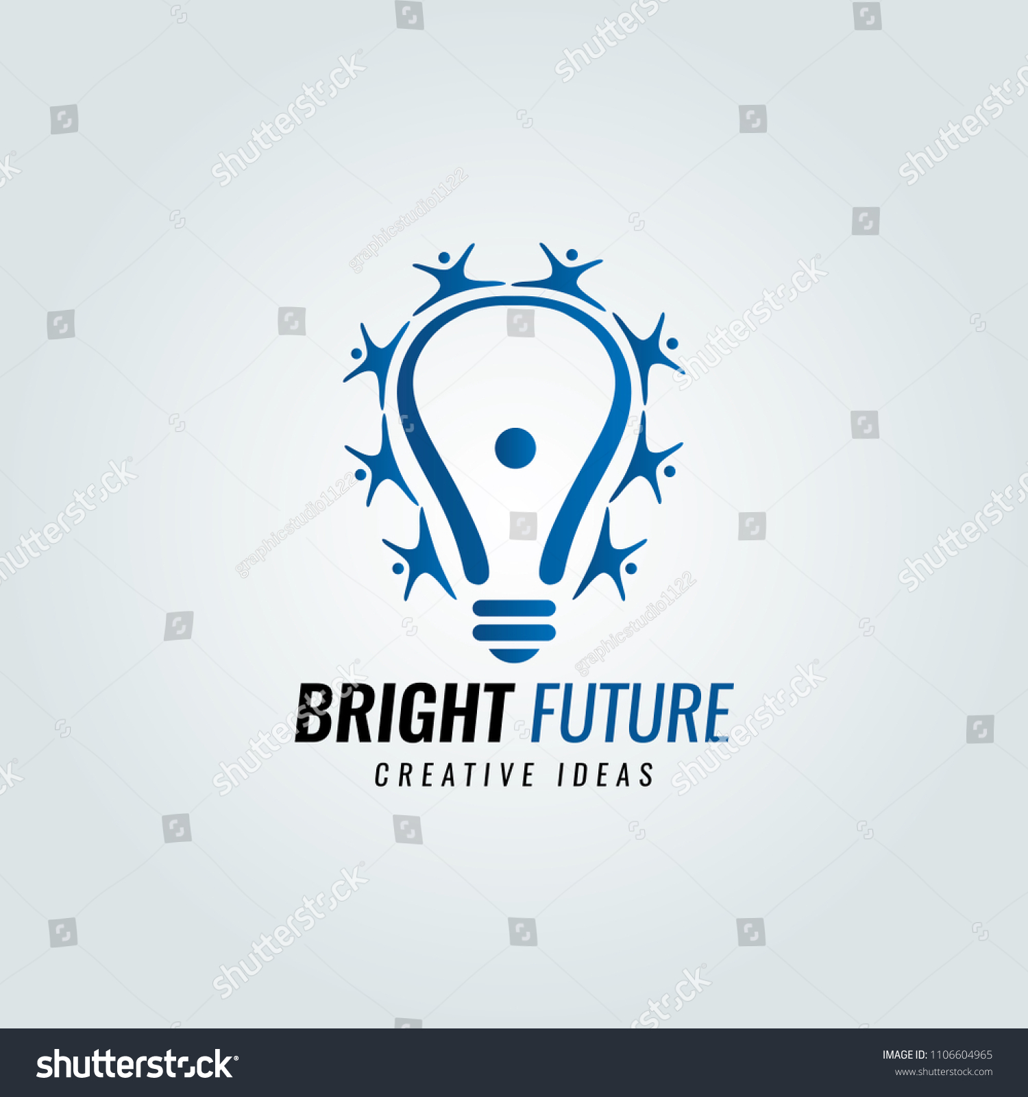 Bright Future Logo Design Template Vector Stock Vector (Royalty Free ...