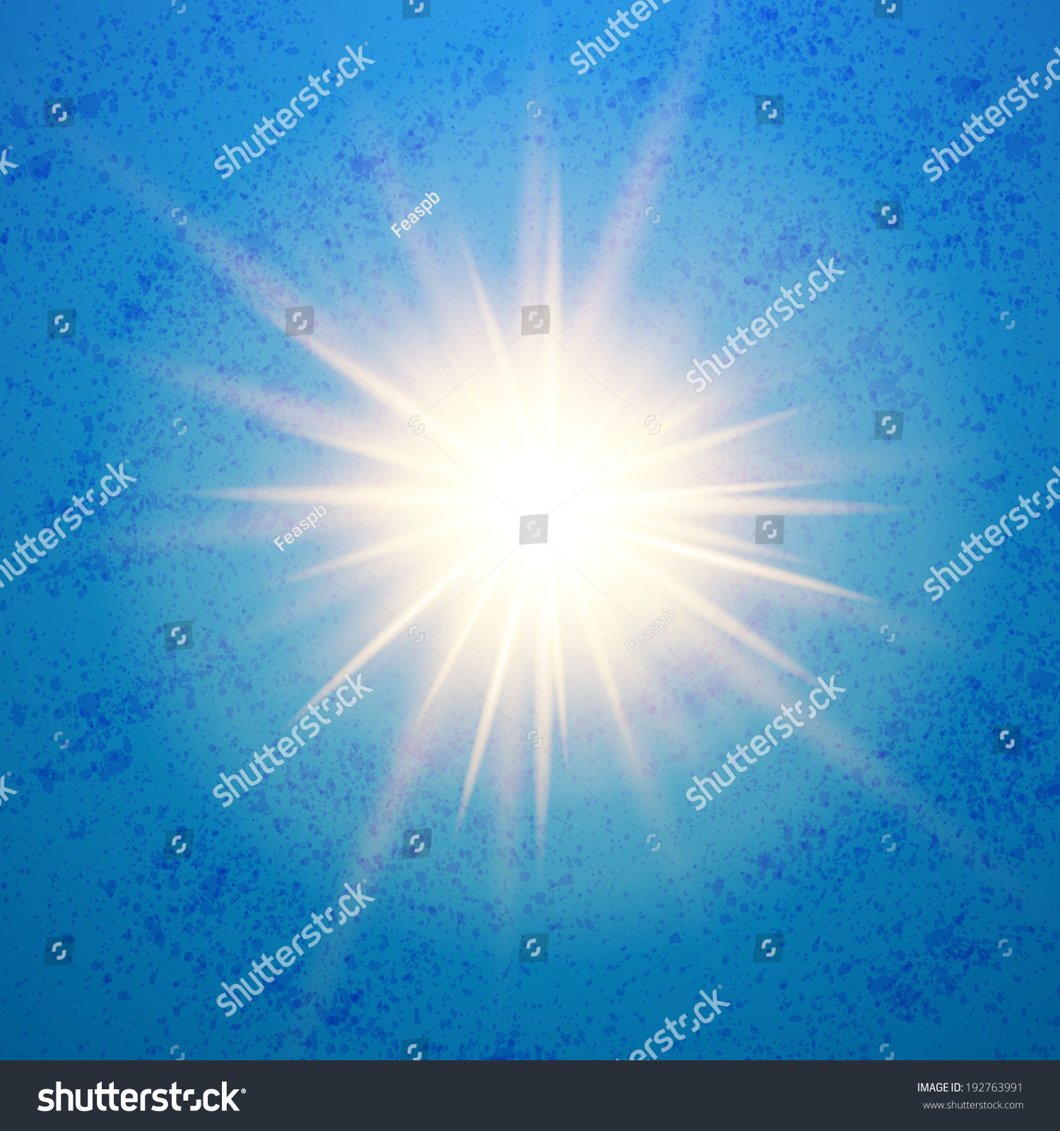 Bright Star Vector Illustration Stock Vector (Royalty Free) 192763991 ...