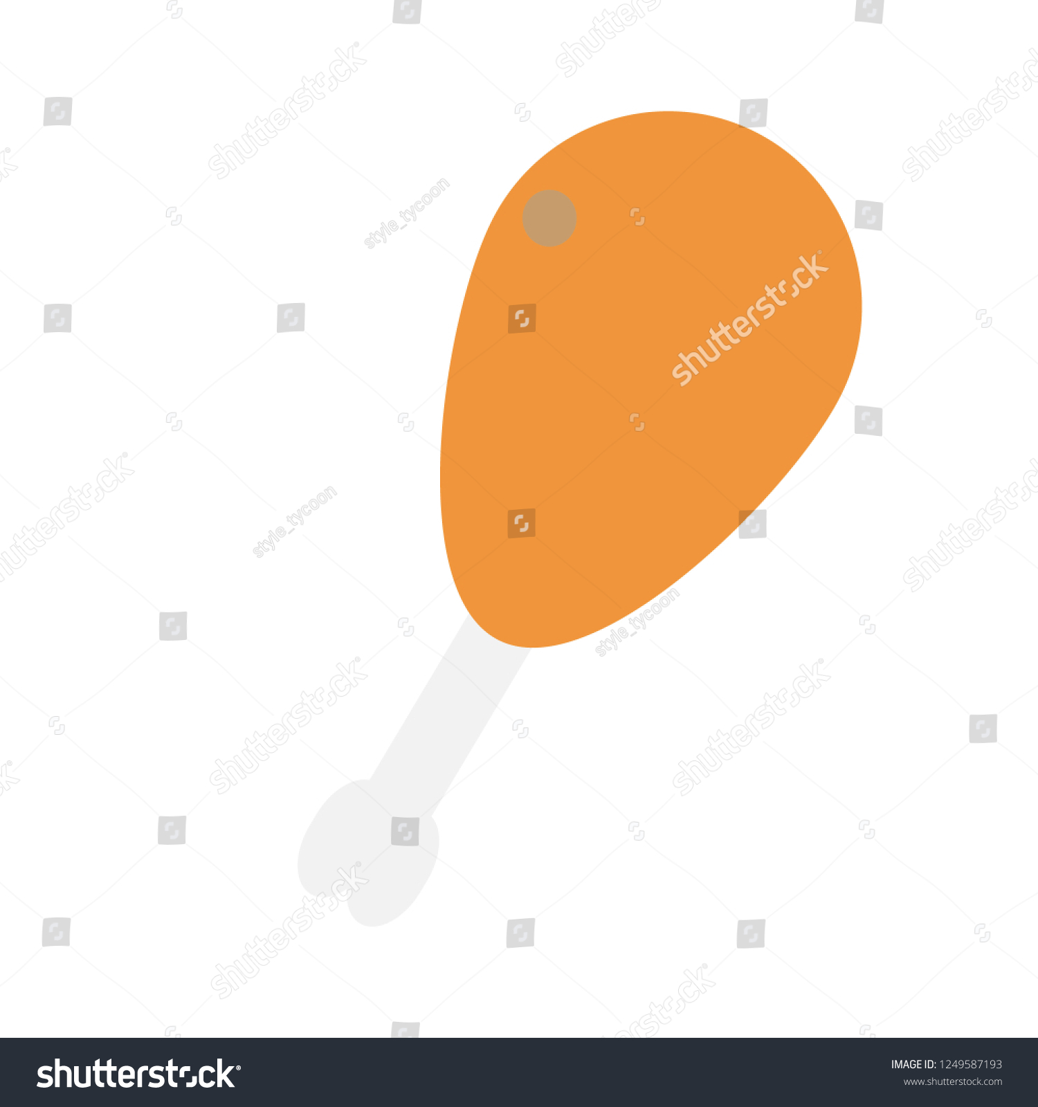 Broast Icon Logo Stock Vector (Royalty Free) 1249587193 | Shutterstock
