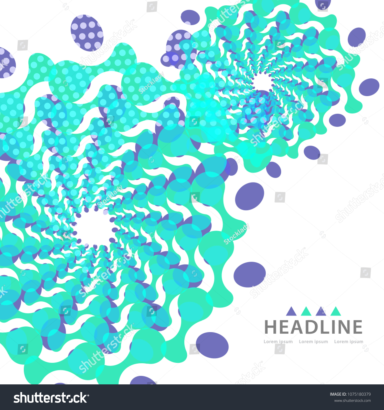 Brochure Colorful Header Background Design Layout Stock Vector (Royalty ...