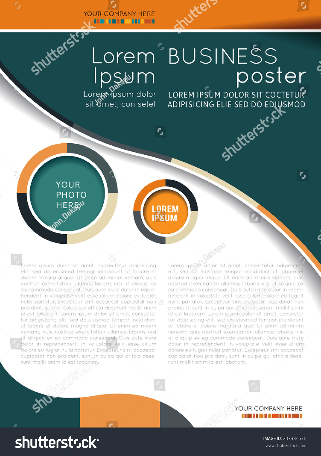 Brochure Design Content Background Design Layout Stock Vector (Royalty ...