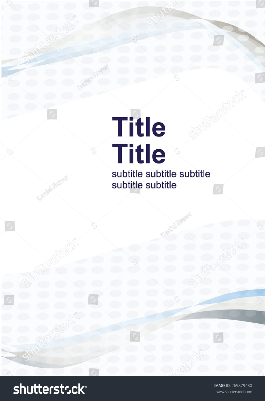 Brochure Folder Flayer Template Stock Vector (Royalty Free) 269879480 ...