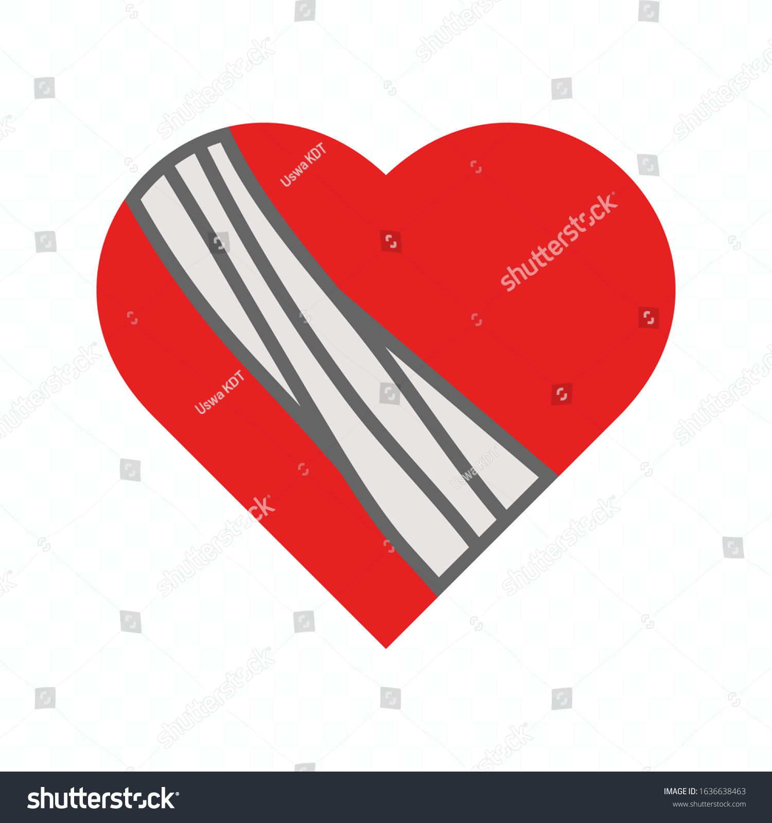 Broken Heart Icon Heart Bandaged Icon Stock Vector (Royalty Free ... Broken Heart Icon Heart Bandaged Icon Stock Vector (Royalty Free ...