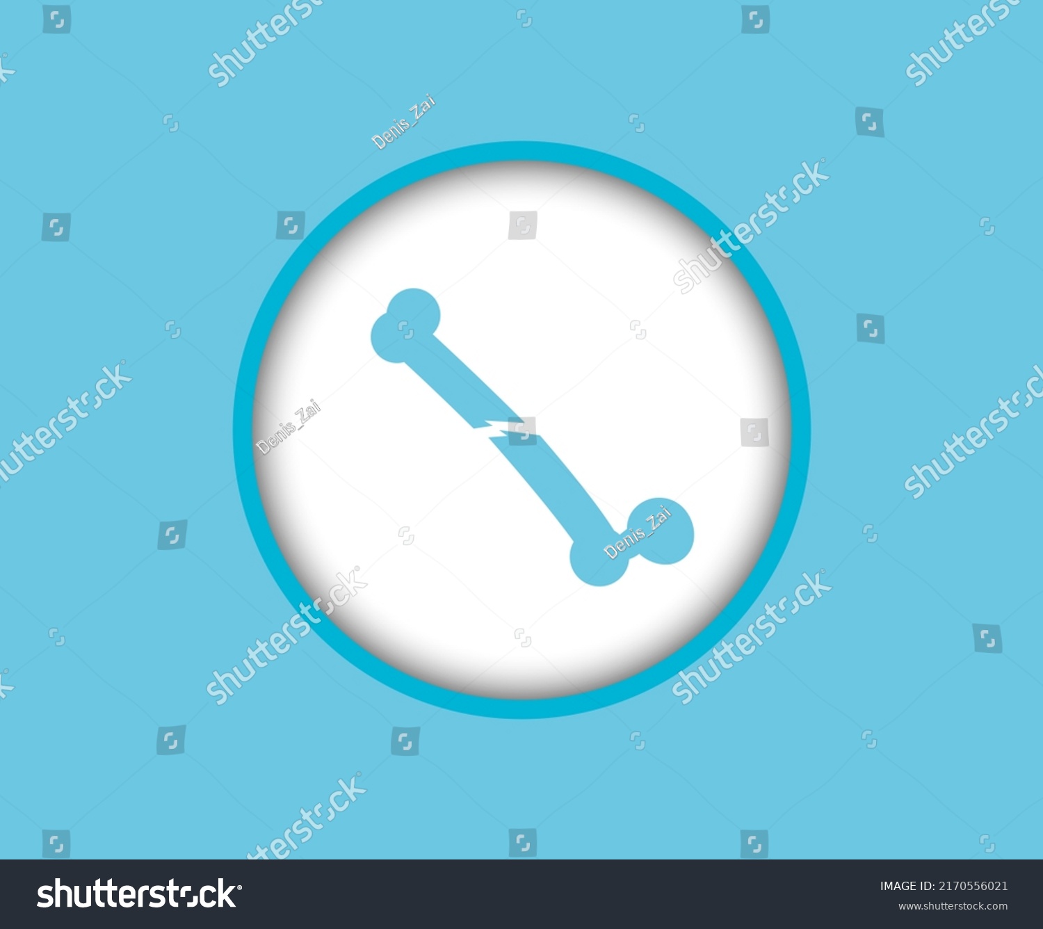 Broken Leg Bone Line Icon Fracture Stock Vector (Royalty Free ... Broken Leg Bone Line Icon Fracture Stock Vector (Royalty Free ...