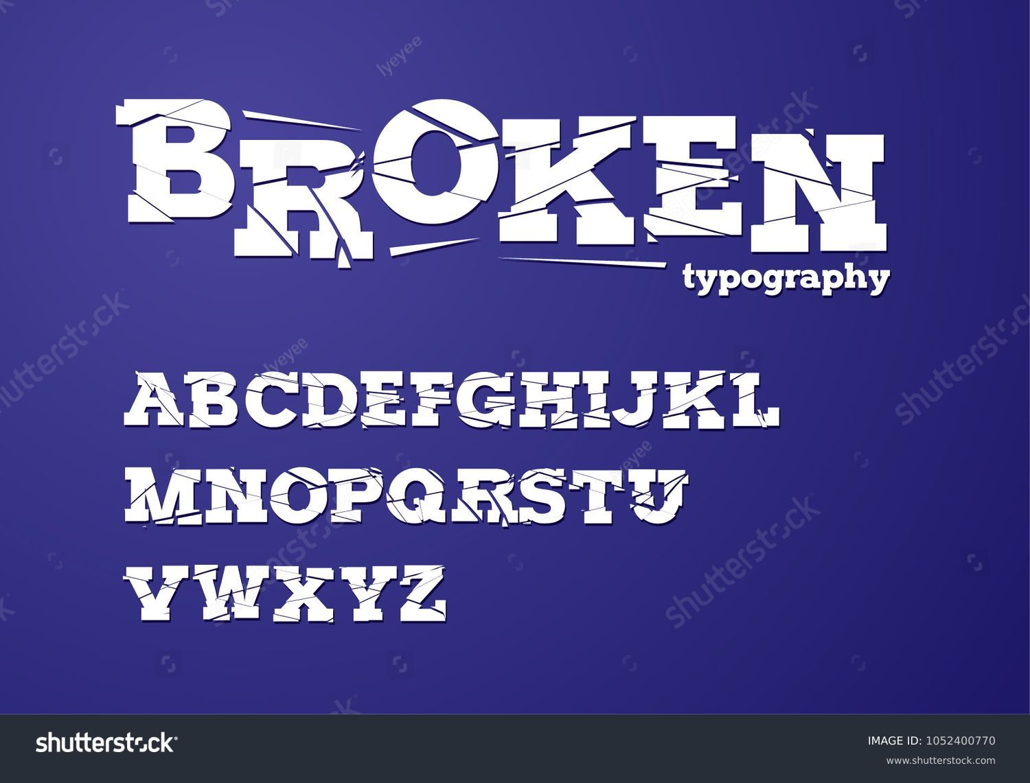10,421 Shatterred font Images, Stock Photos & Vectors | Shutterstock