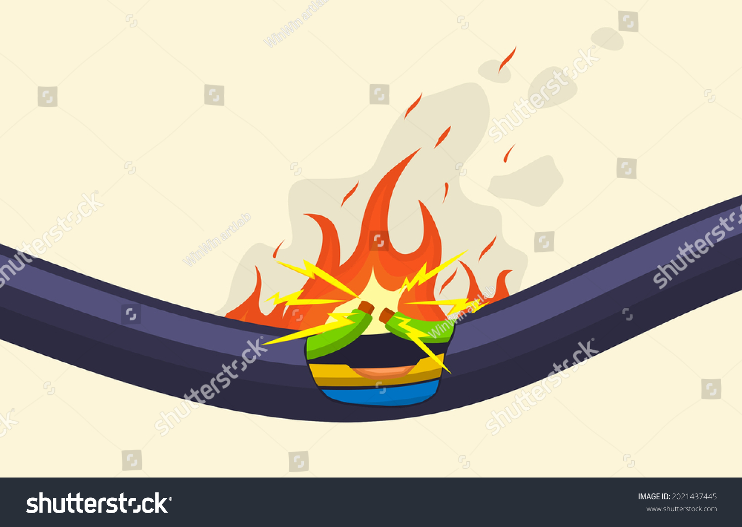 10,213 Damaged electrical cable Images, Stock Photos & Vectors ...