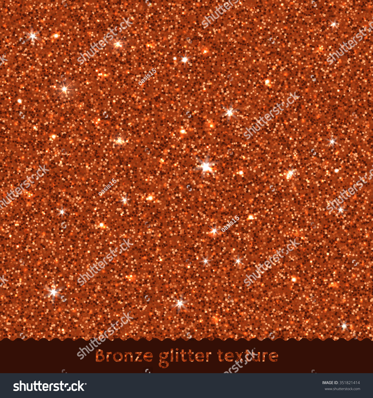 Bronze Glitter Texture Background Stock Vector (Royalty Free) 351821414 ...