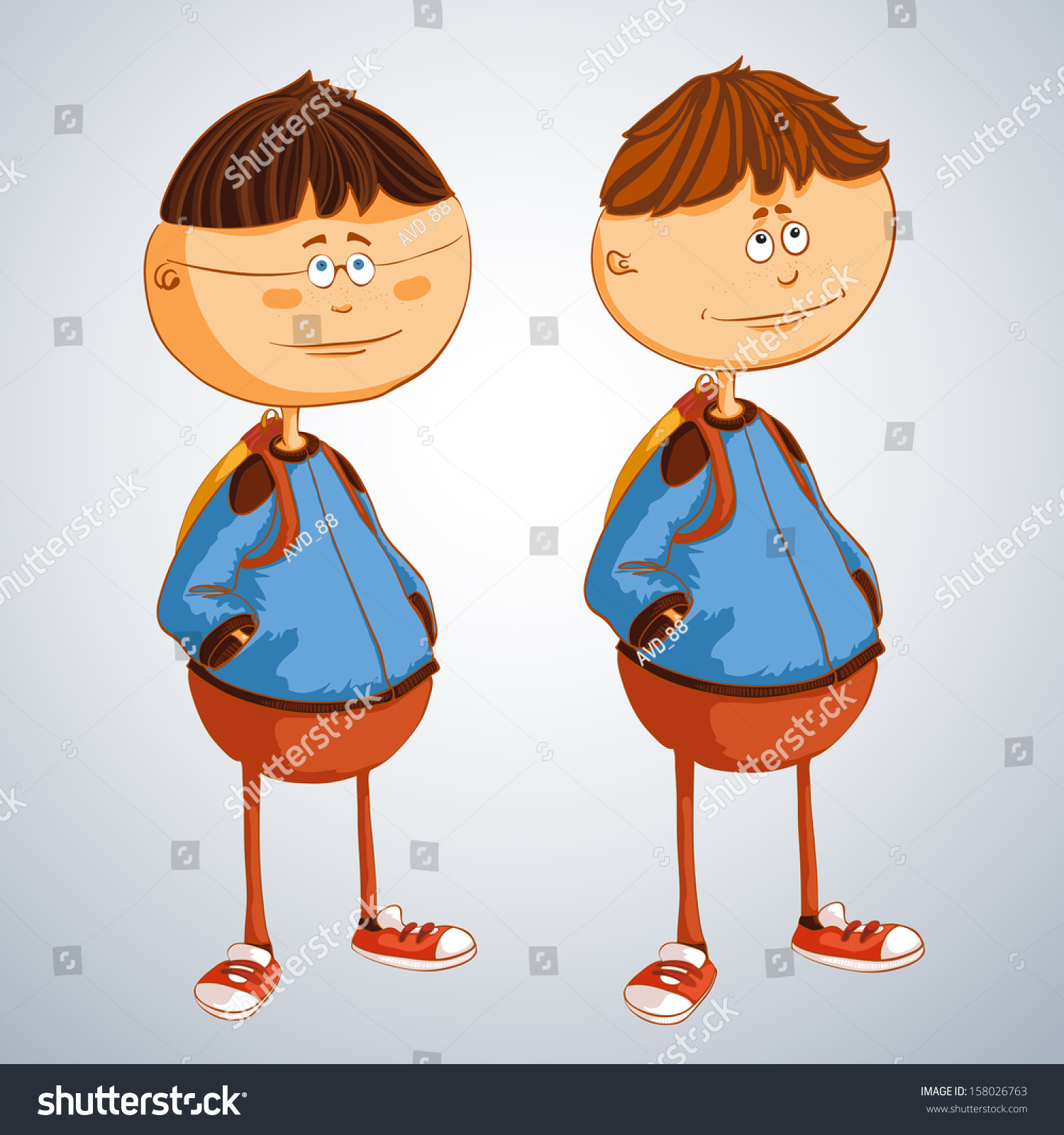 Brothers Stock Vector (Royalty Free) 158026763 | Shutterstock