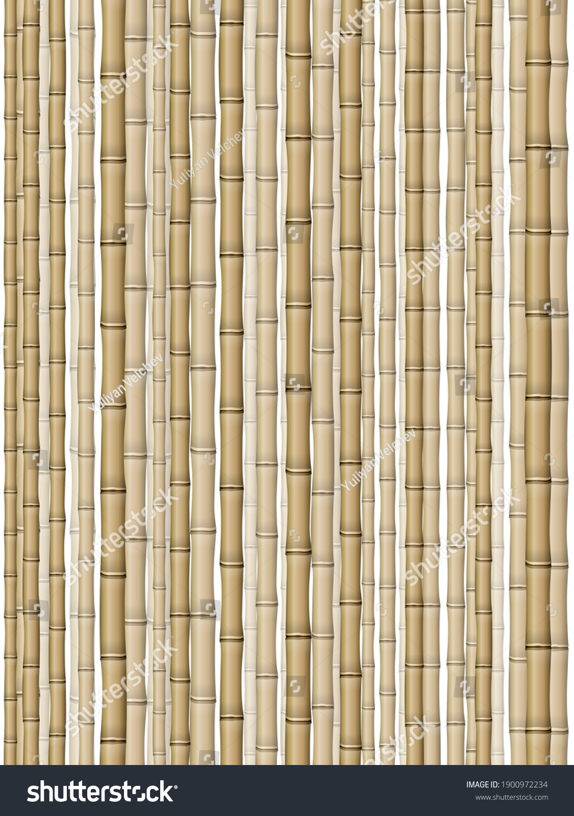 Brown Bamboo Stick Pattern Background Vector Stock Vector (Royalty Free ...