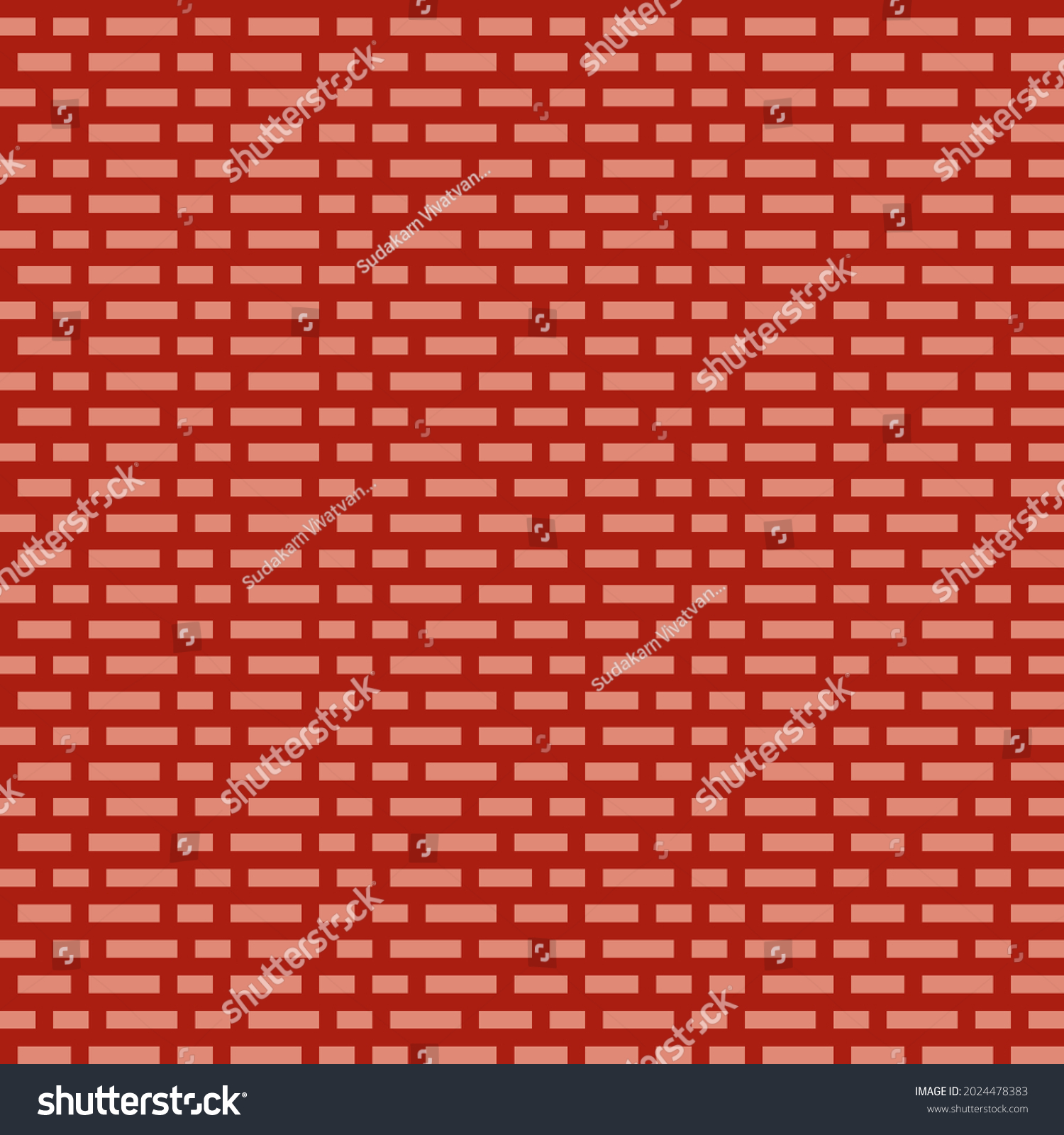 Brown Brick Pattern Pixel Art Vector Stock Vector (Royalty Free) 2024478383