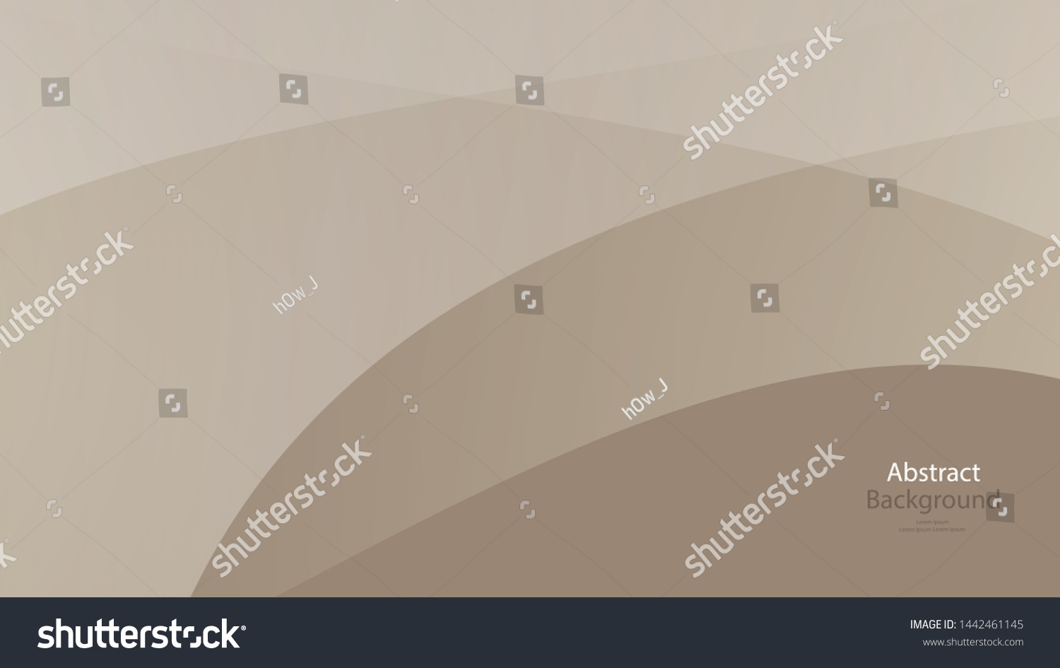 Brown Color Background Abstract Art Vector Stock Vector (Royalty Free ...
