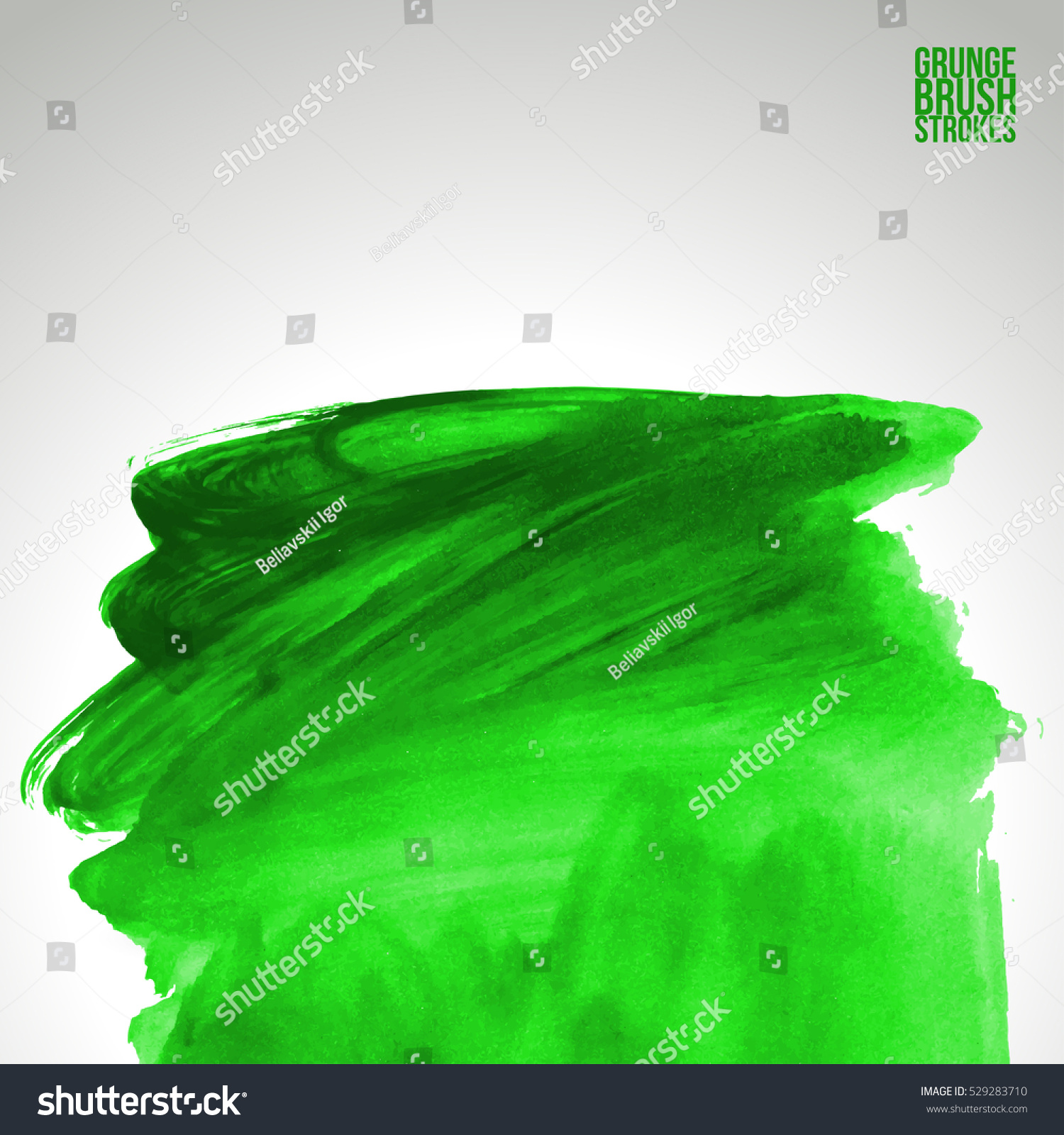 Brush Stroke Texture Vector Design Underline Stock Vector (Royalty Free ...
