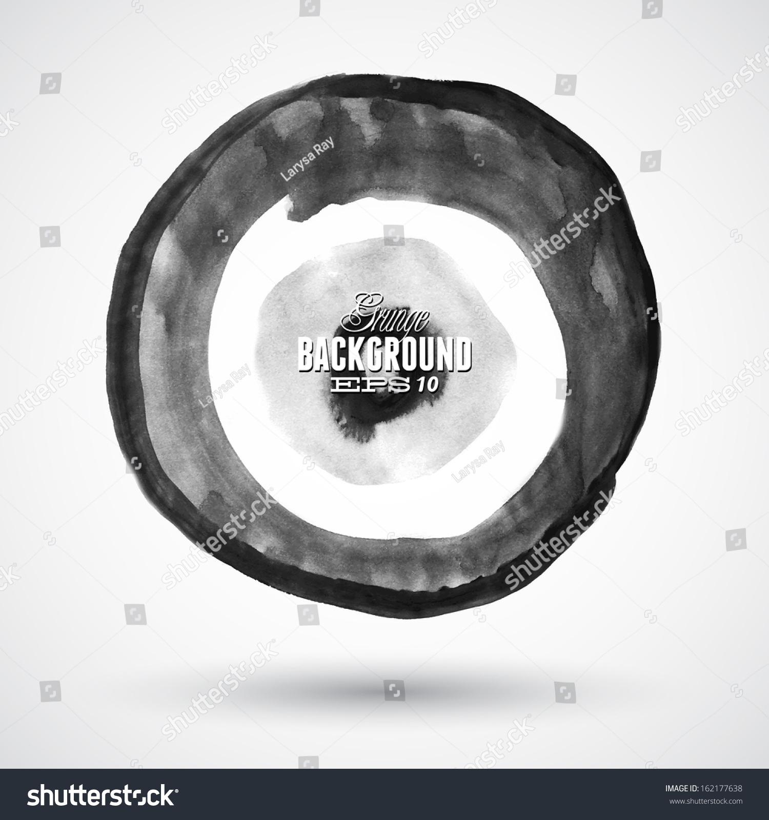 Brush Stroke Texture Buttons Vector Illustration Stock Vector (Royalty ...