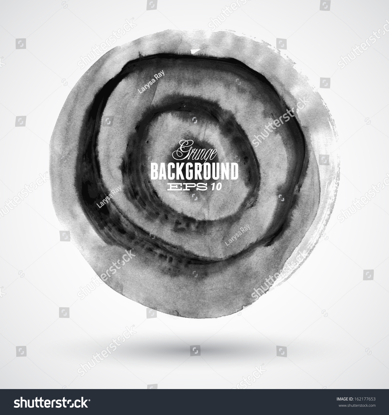 Brush Stroke Texture Buttons Vector Illustration Stock Vector (Royalty ...
