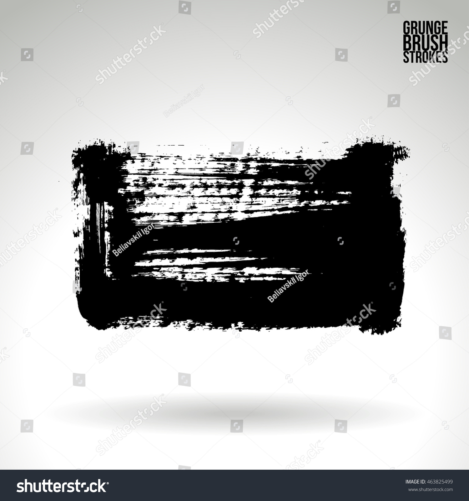 Brushstroke Texture Vector Design Stock Vector (Royalty Free) 463825499 ...