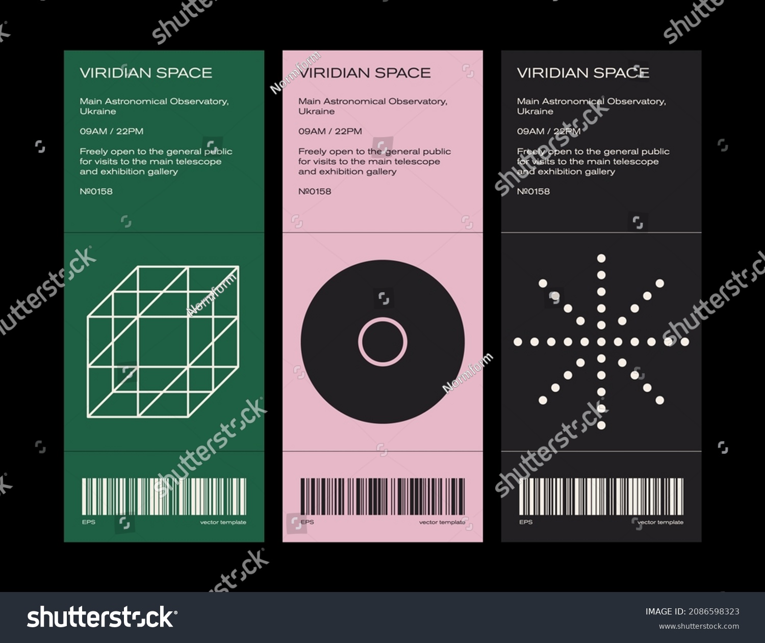 Brutalist Poster Design Template Layout Bold Stock Vector (Royalty Free ...
