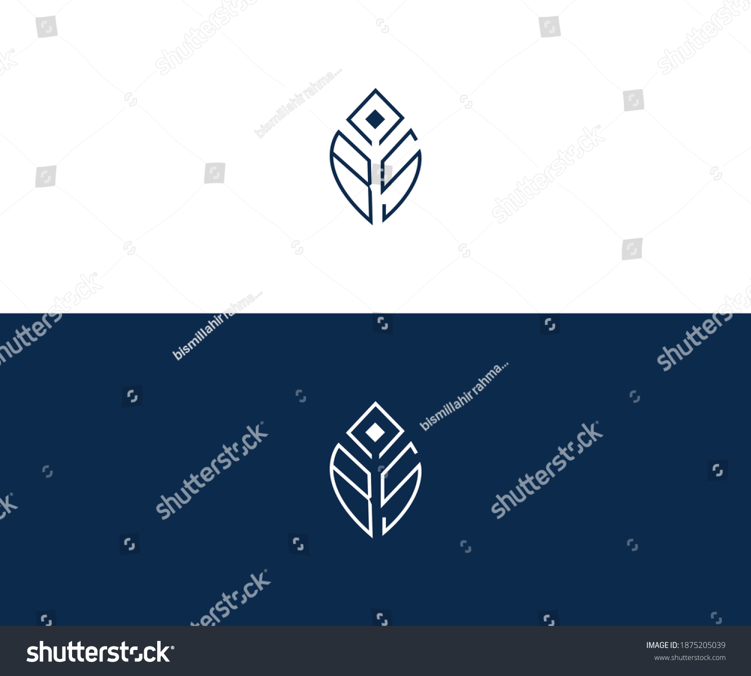 Bsp Logo Design Eps Format Stock Vector (Royalty Free) 1875205039