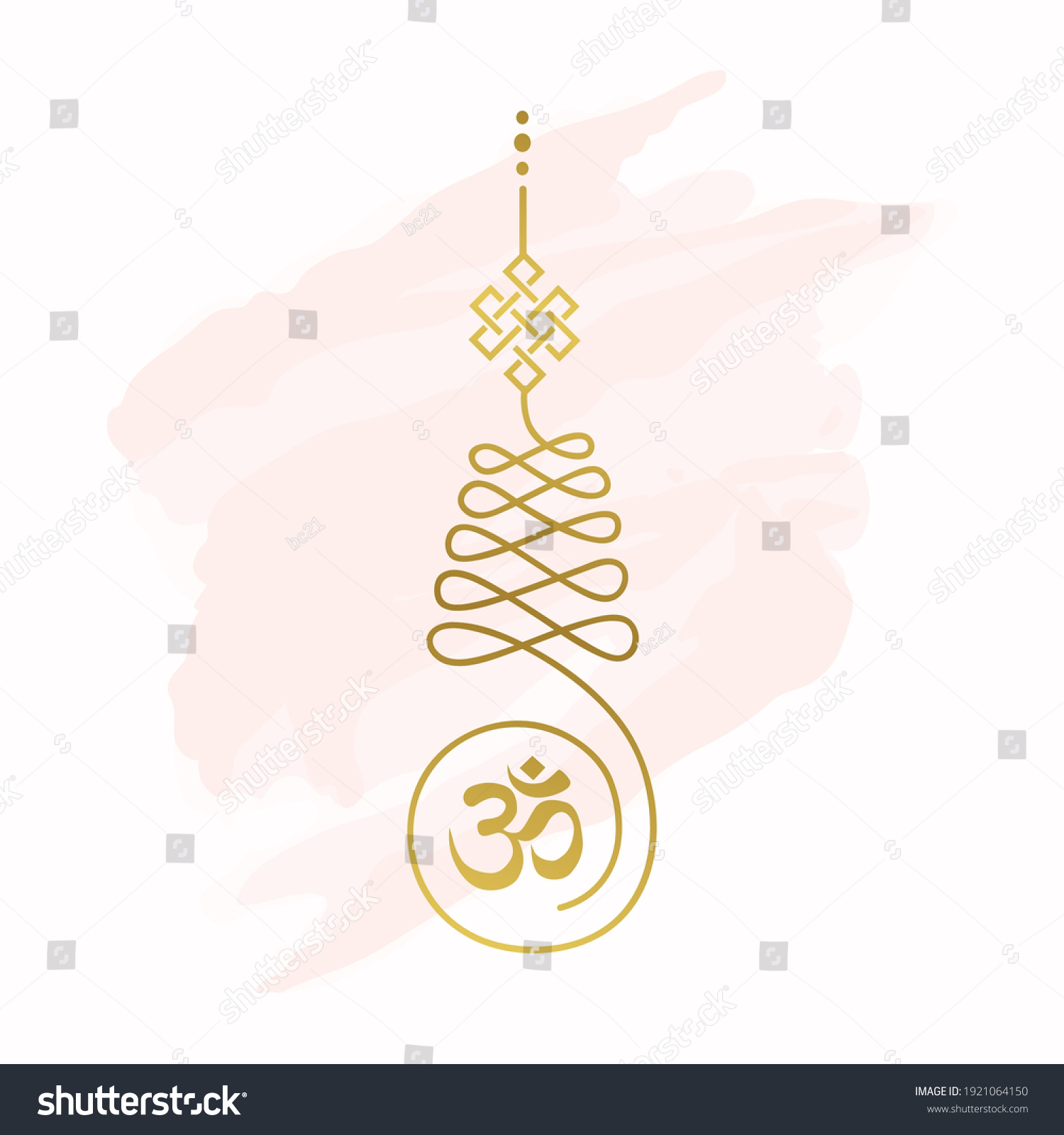 Buddhist Symbol Life Path Vector Artwork: เวกเตอร์สต็อก (ปลอดค่า ...