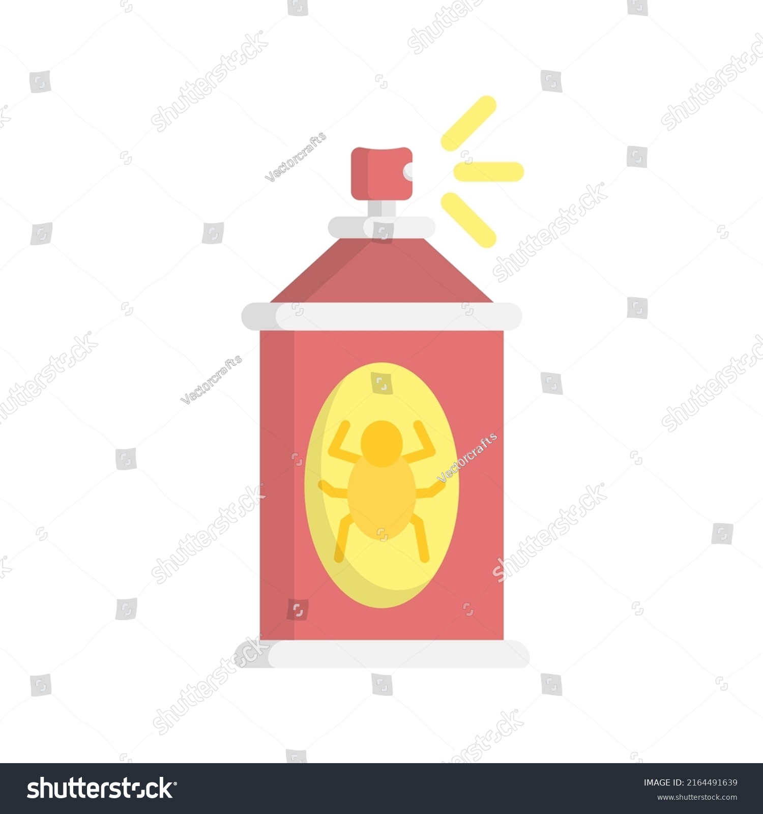 Bug Spray Icon Design Template Vector Stock Vector (Royalty Free ...
