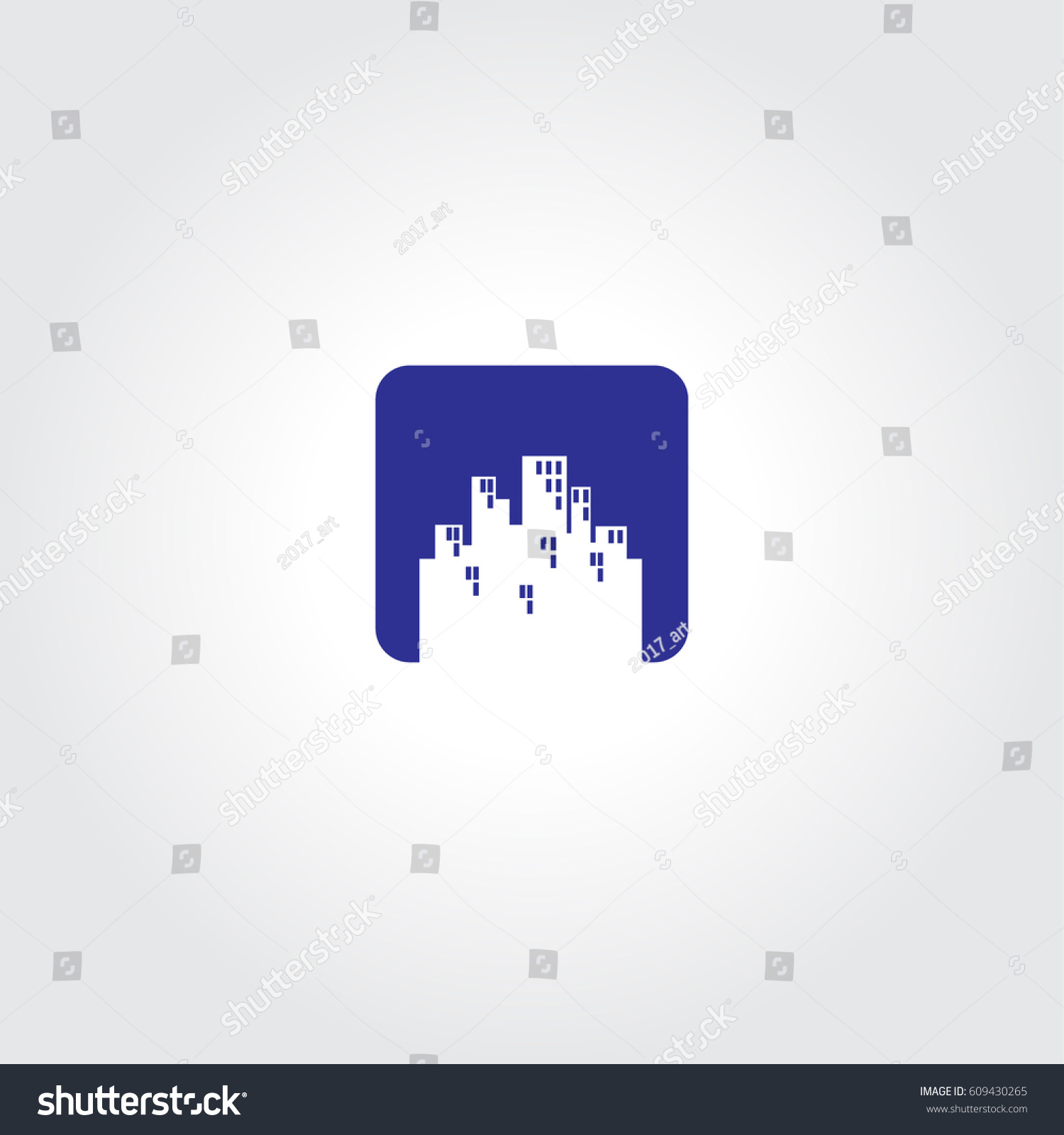 Building Skyline Logo Stock Vector (Royalty Free) 609430265 | Shutterstock