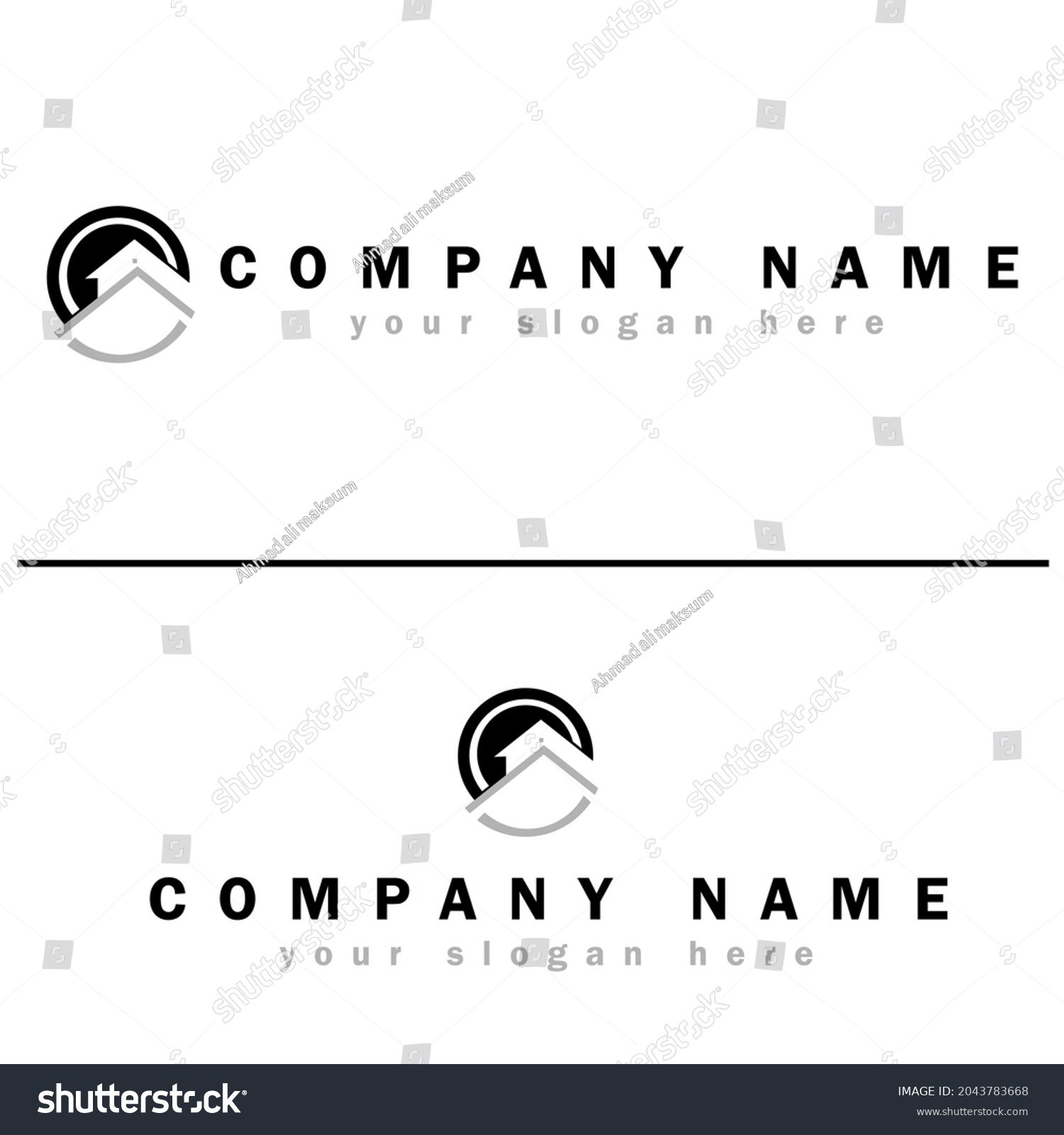 Building Color Construction Vector Logo Stock Vector (Royalty Free ...
