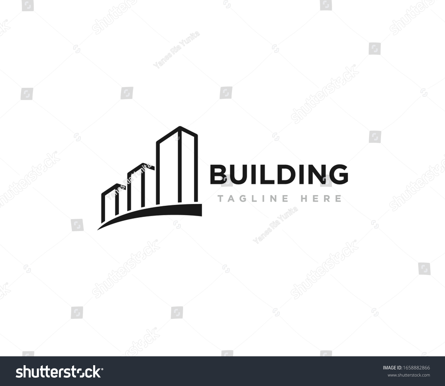 Building Construction Logo Design Vector Stock Vector (Royalty Free ...